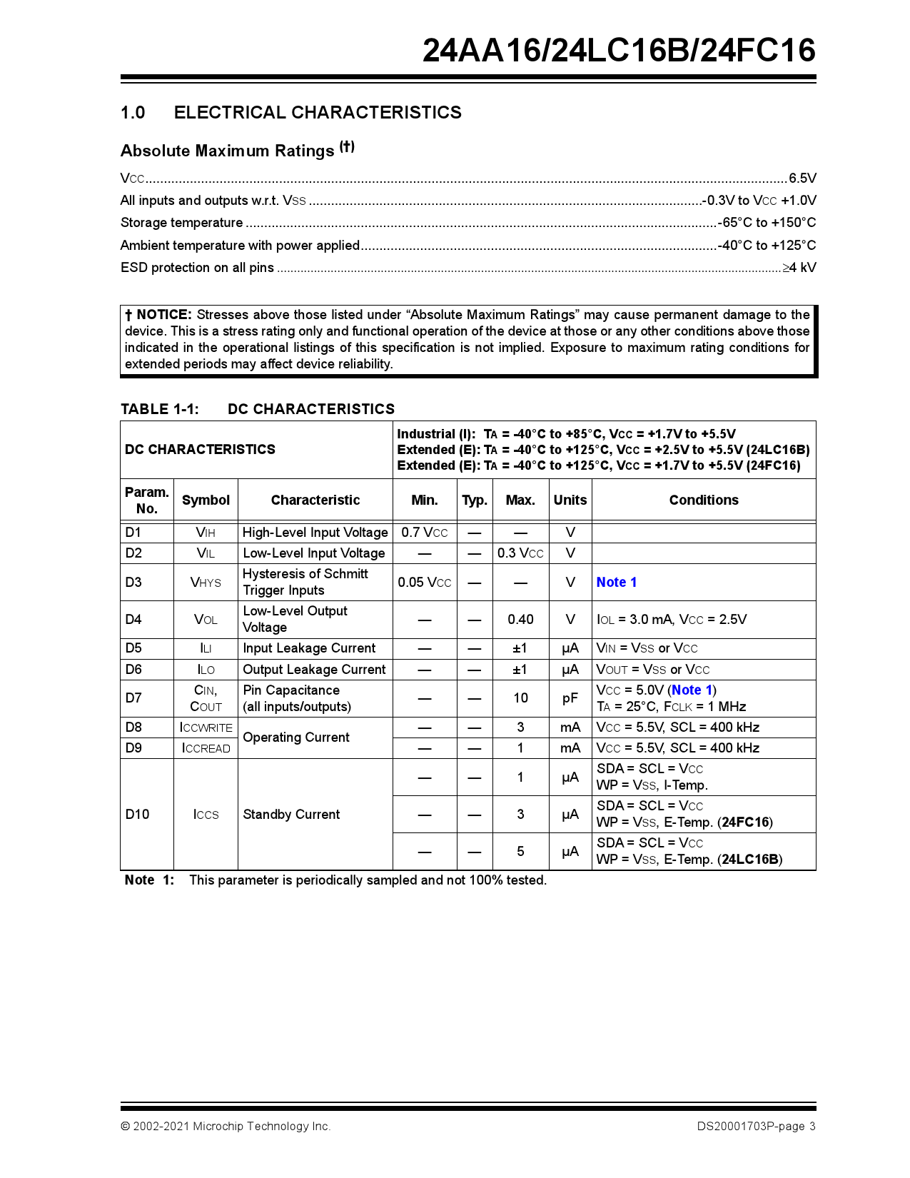 24LC16B/SN_（MICROCHIP(美国微芯)）24LC16B/SN中文资料_价格_PDF手册-立创电子商城