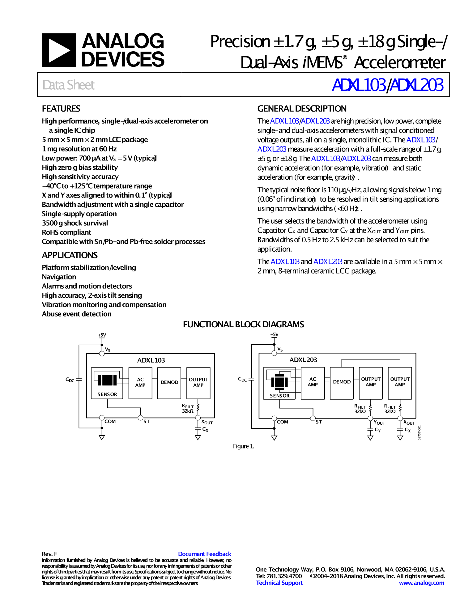 ADXL103CE-REEL_（ADI(亚德诺)/LINEAR(凌特)）ADXL103CE-REEL中文资料_价格_PDF手册-立创电子商城