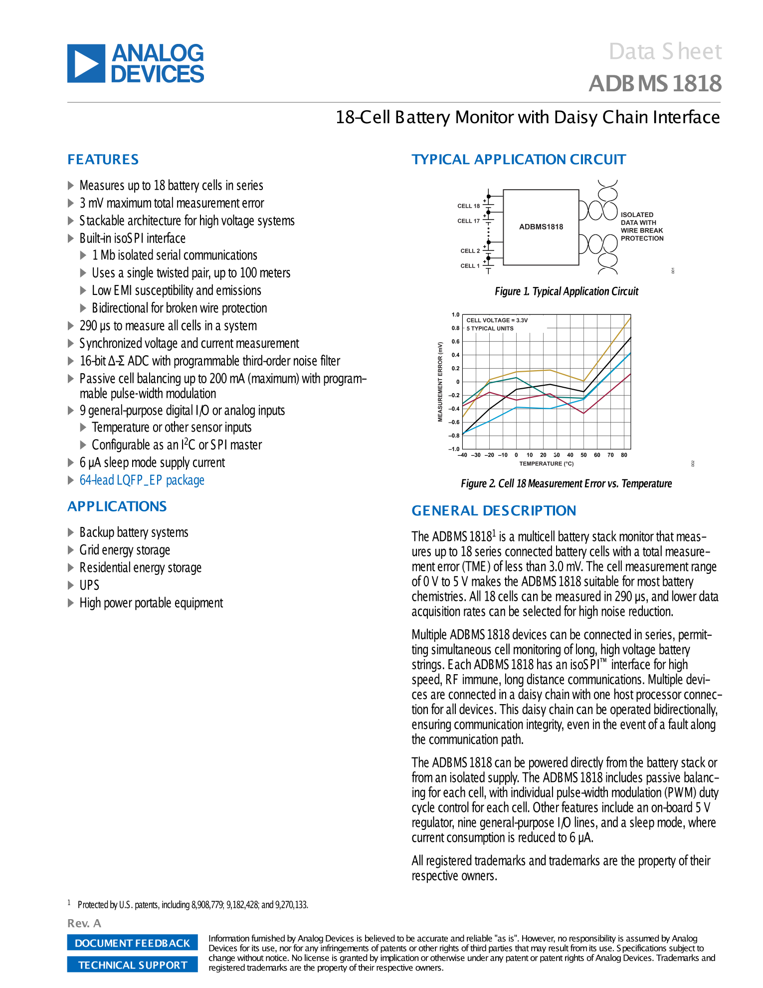 ADBMS1818ASWZ-RL_（ADI(亚德诺)）ADBMS1818ASWZ-RL中文资料_价格_PDF手册-立创电子商城