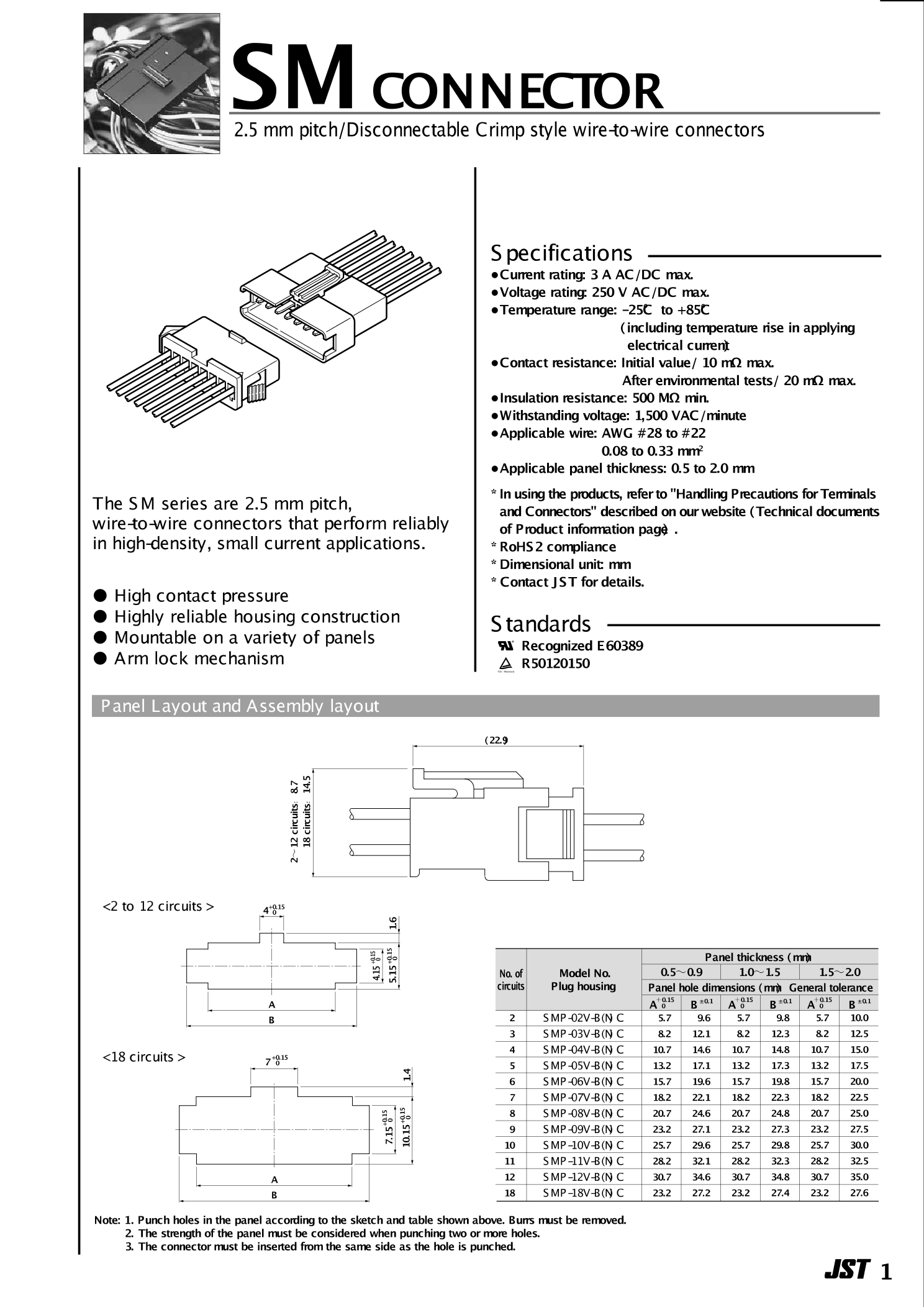 SMP-10V-BC_（JST）SMP-10V-BC中文资料_价格_PDF手册-立创电子商城