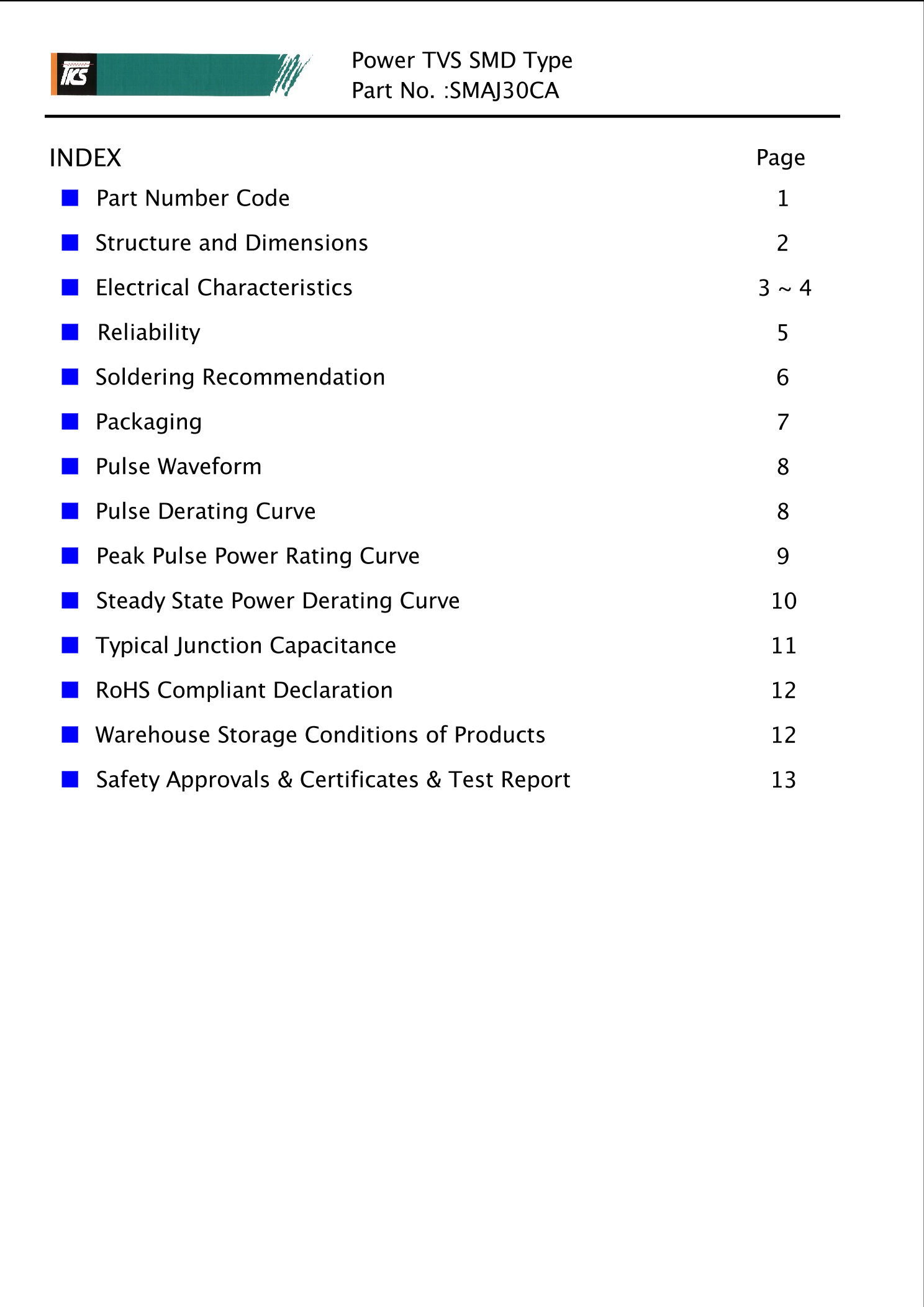 SMAJ30CA_（TKS(兴勤)）SMAJ30CA中文资料_价格_PDF手册-立创电子商城
