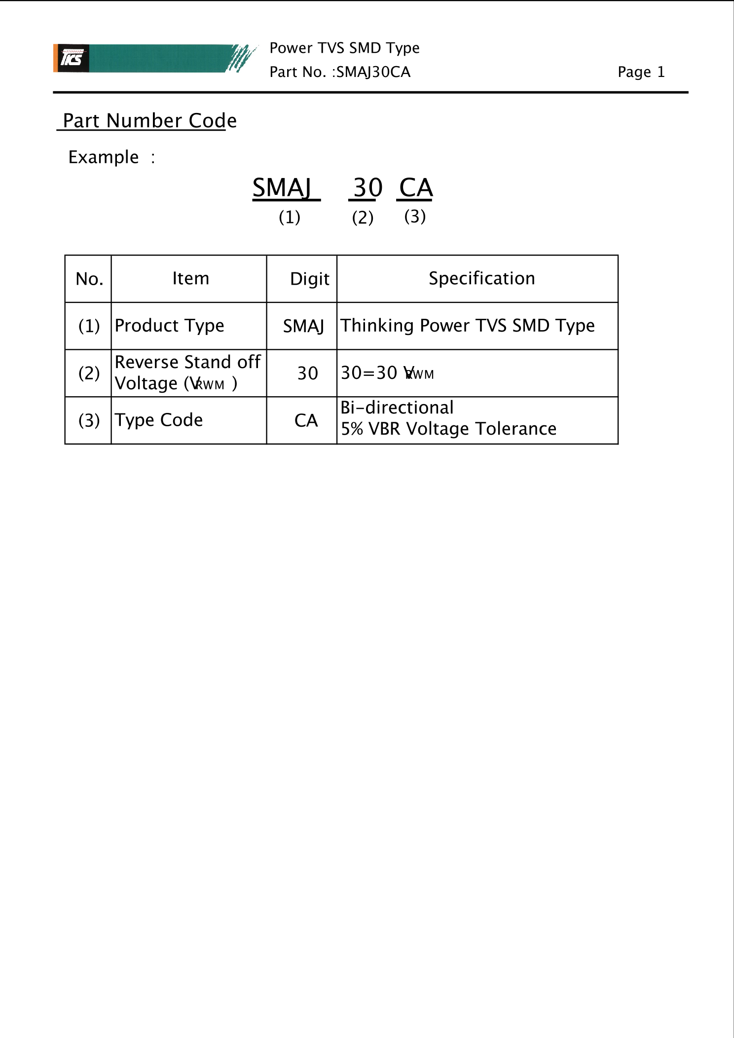 SMAJ30CA_（TKS(兴勤)）SMAJ30CA中文资料_价格_PDF手册-立创电子商城