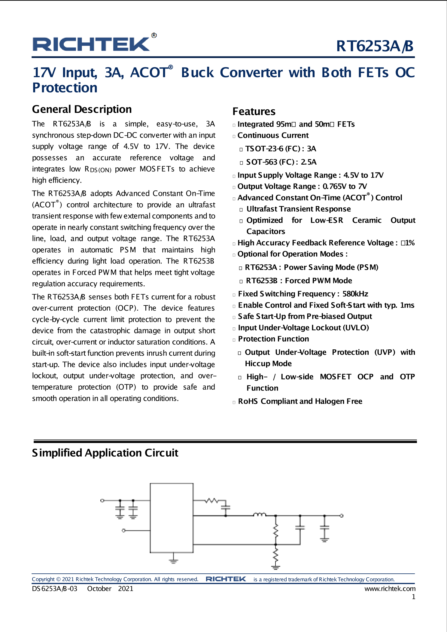 RT6253BHGJ6F_（RICHTEK(立锜)）RT6253BHGJ6F中文资料_价格_PDF手册-立创电子商城