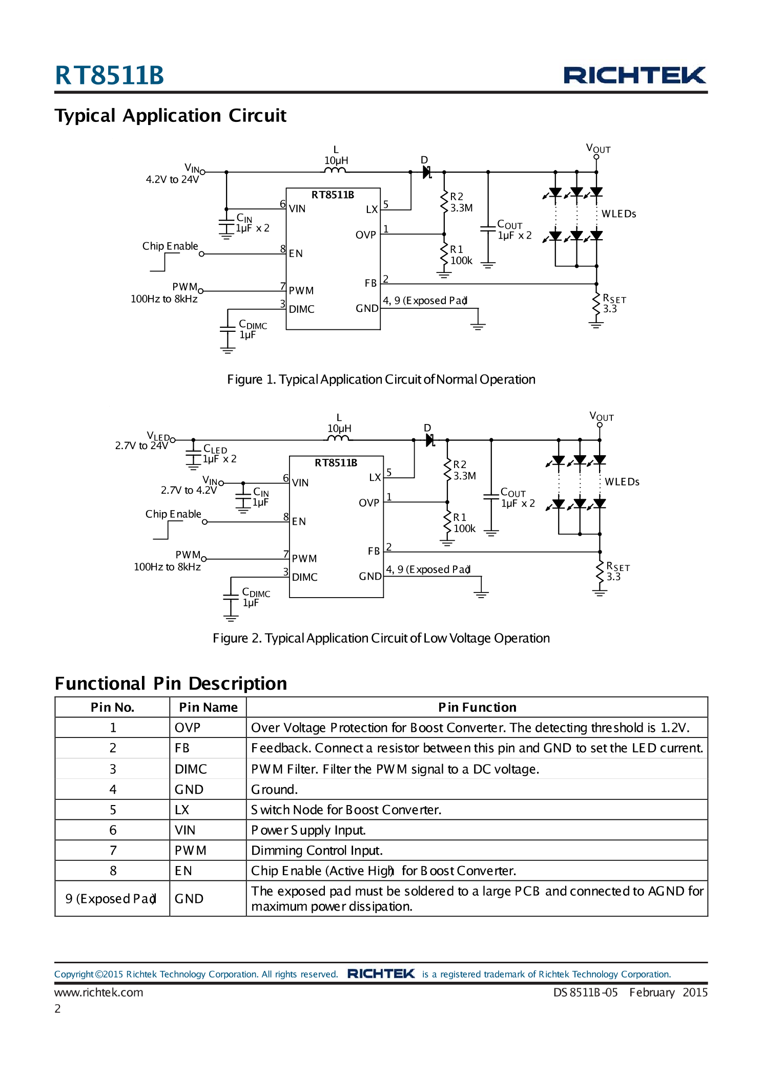 RT8511BGQW_（RICHTEK(立锜)）RT8511BGQW中文资料_价格_PDF手册-立创电子商城