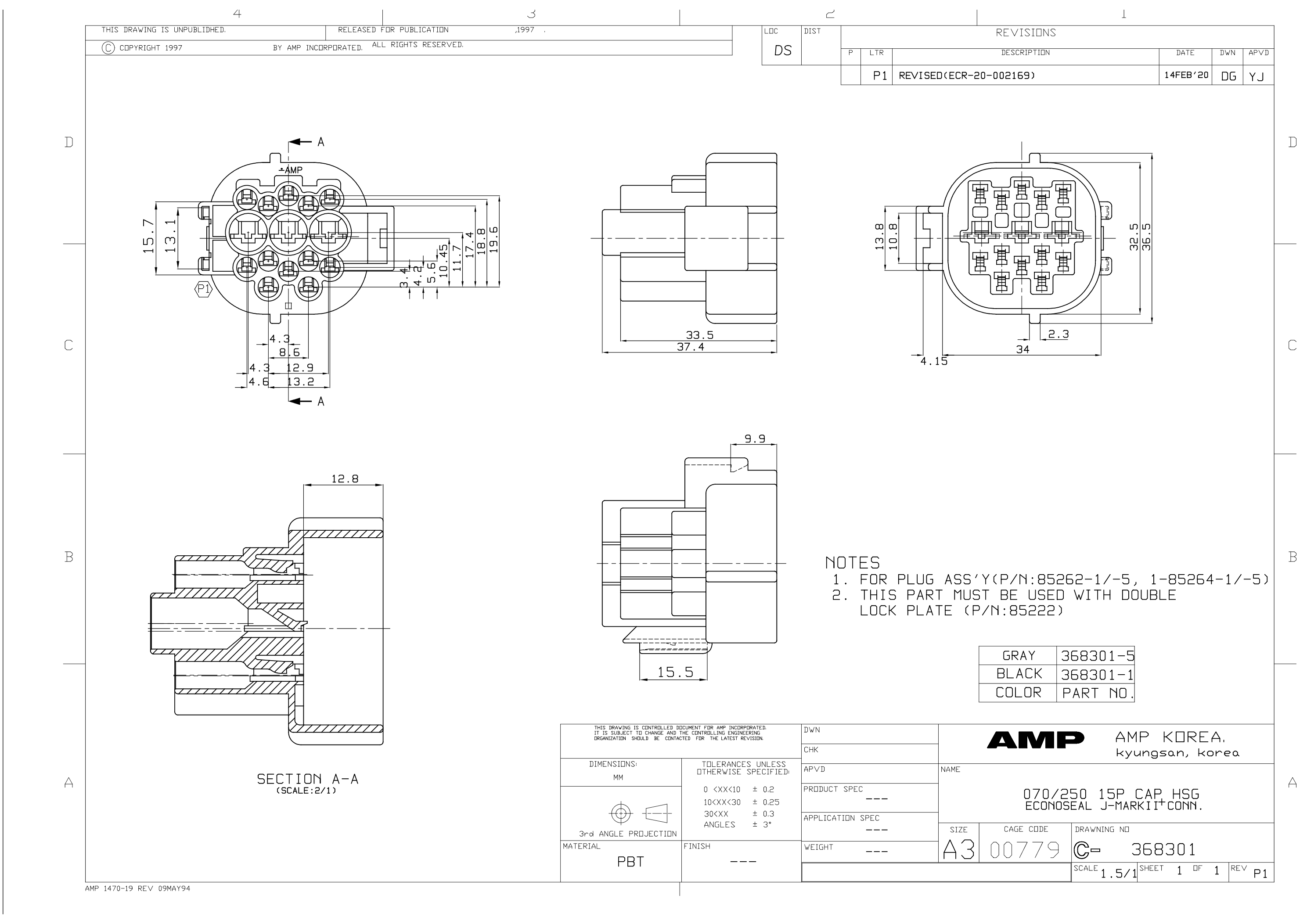 368301-1_（TE Connectivity(美国泰科)）368301-1中文资料_价格_PDF手册-立创电子商城