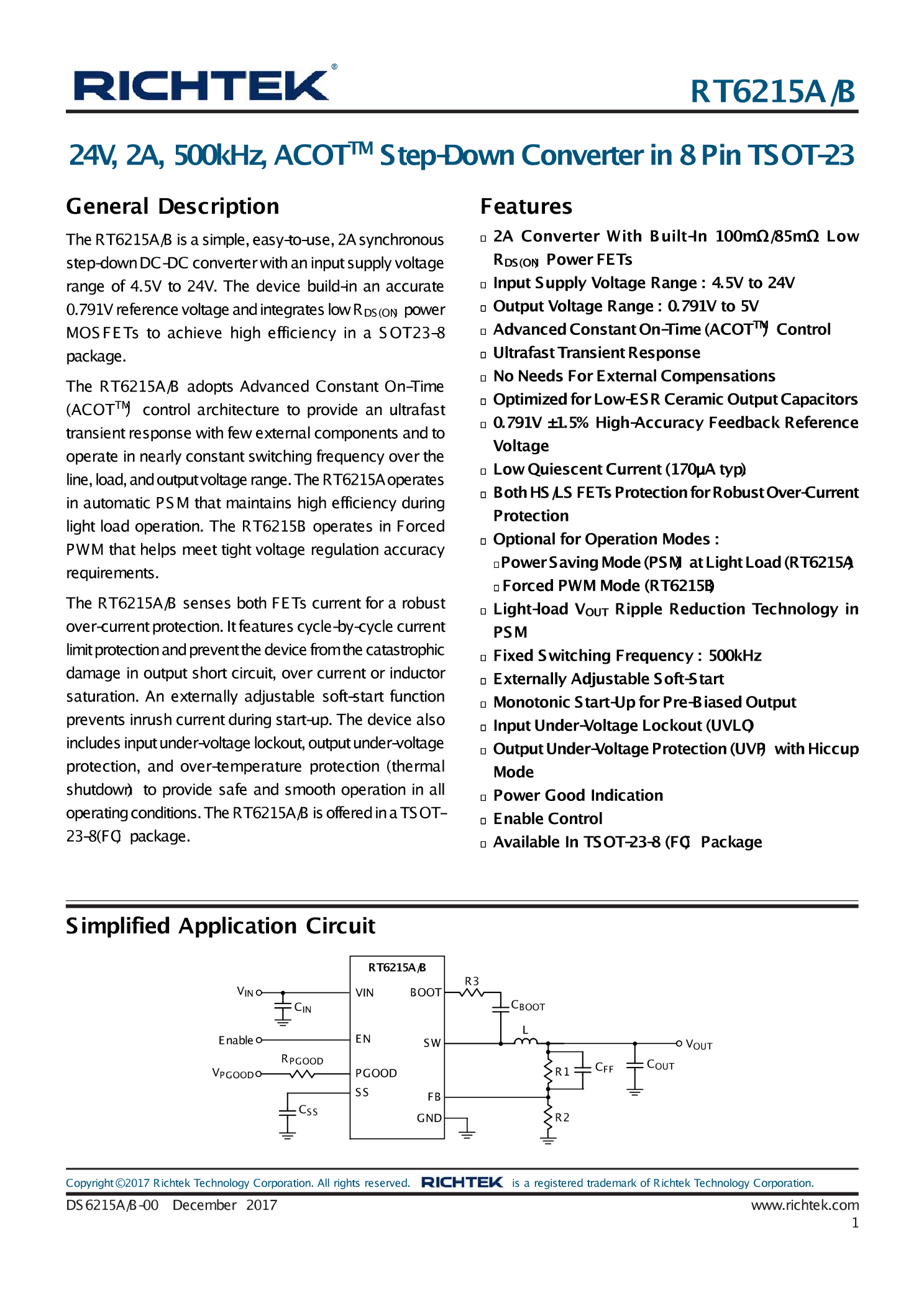 RT6215BHGJ8F_（RICHTEK(台湾立锜)）RT6215BHGJ8F中文资料_价格_PDF手册-立创电子商城
