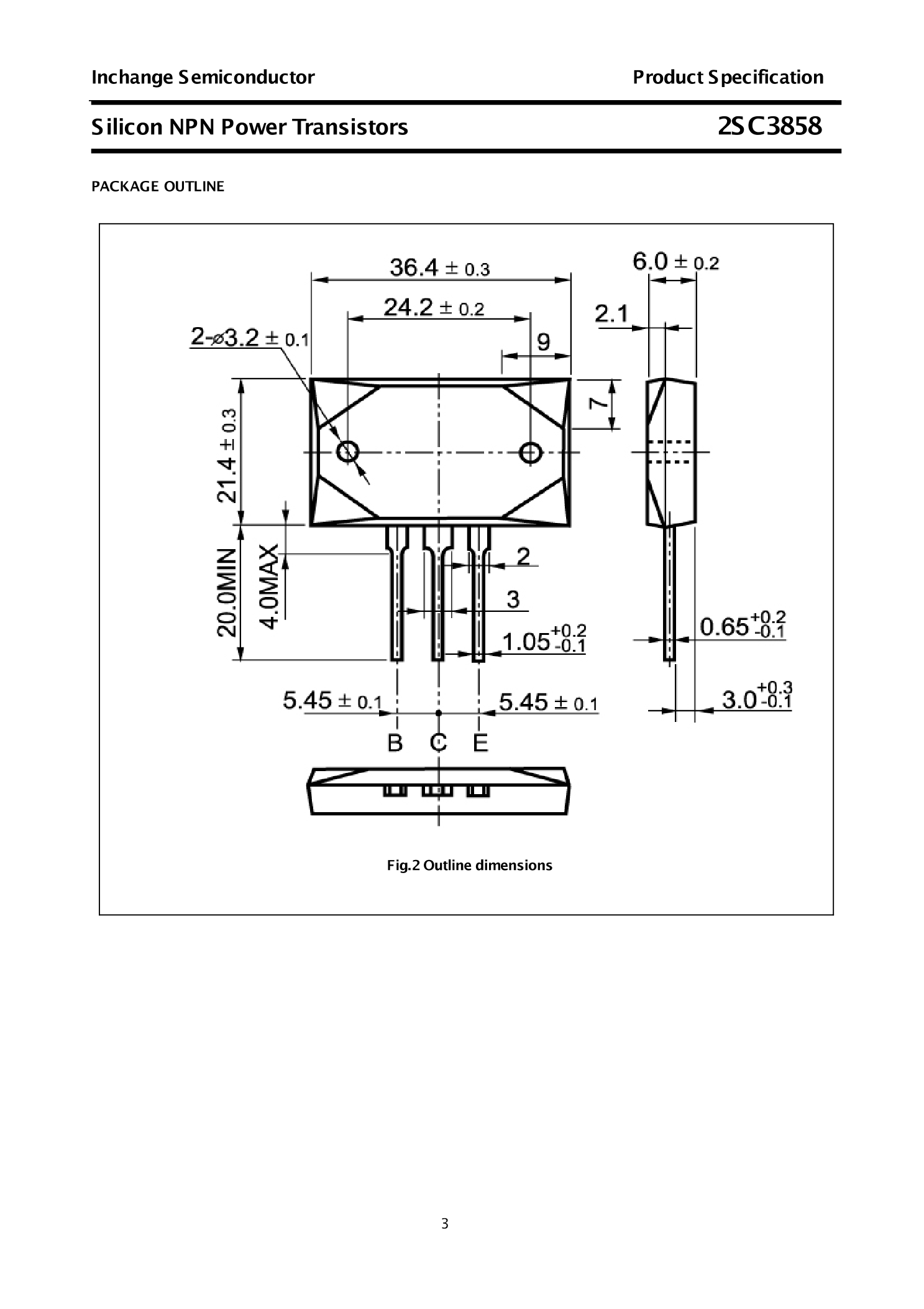 2SC3858_（ISC(无锡固电)）2SC3858中文资料_价格_PDF手册-立创电子商城