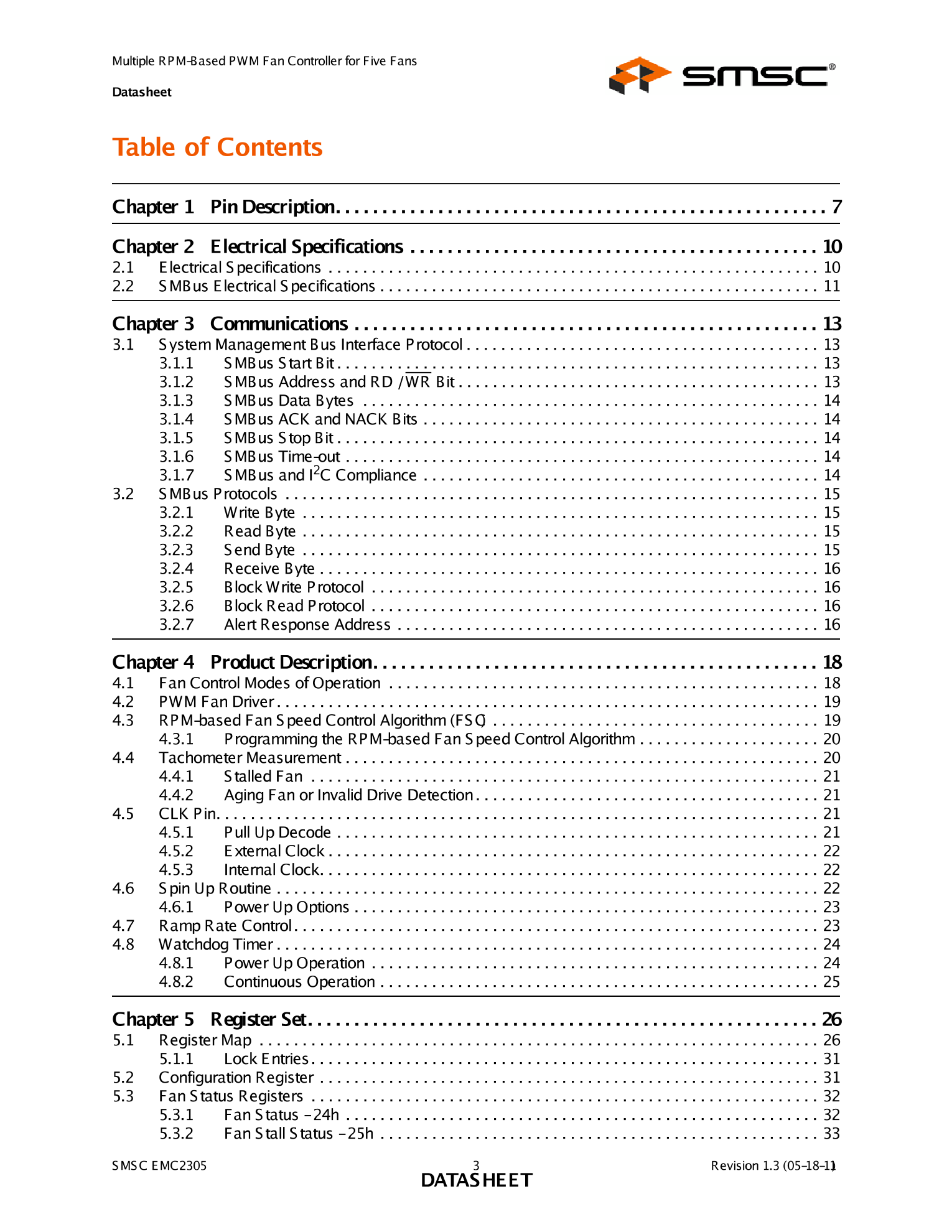EMC2305-1-AP-TR_（MICROCHIP(美国微芯)）EMC2305-1-AP-TR中文资料_价格_PDF手册-立创电子商城