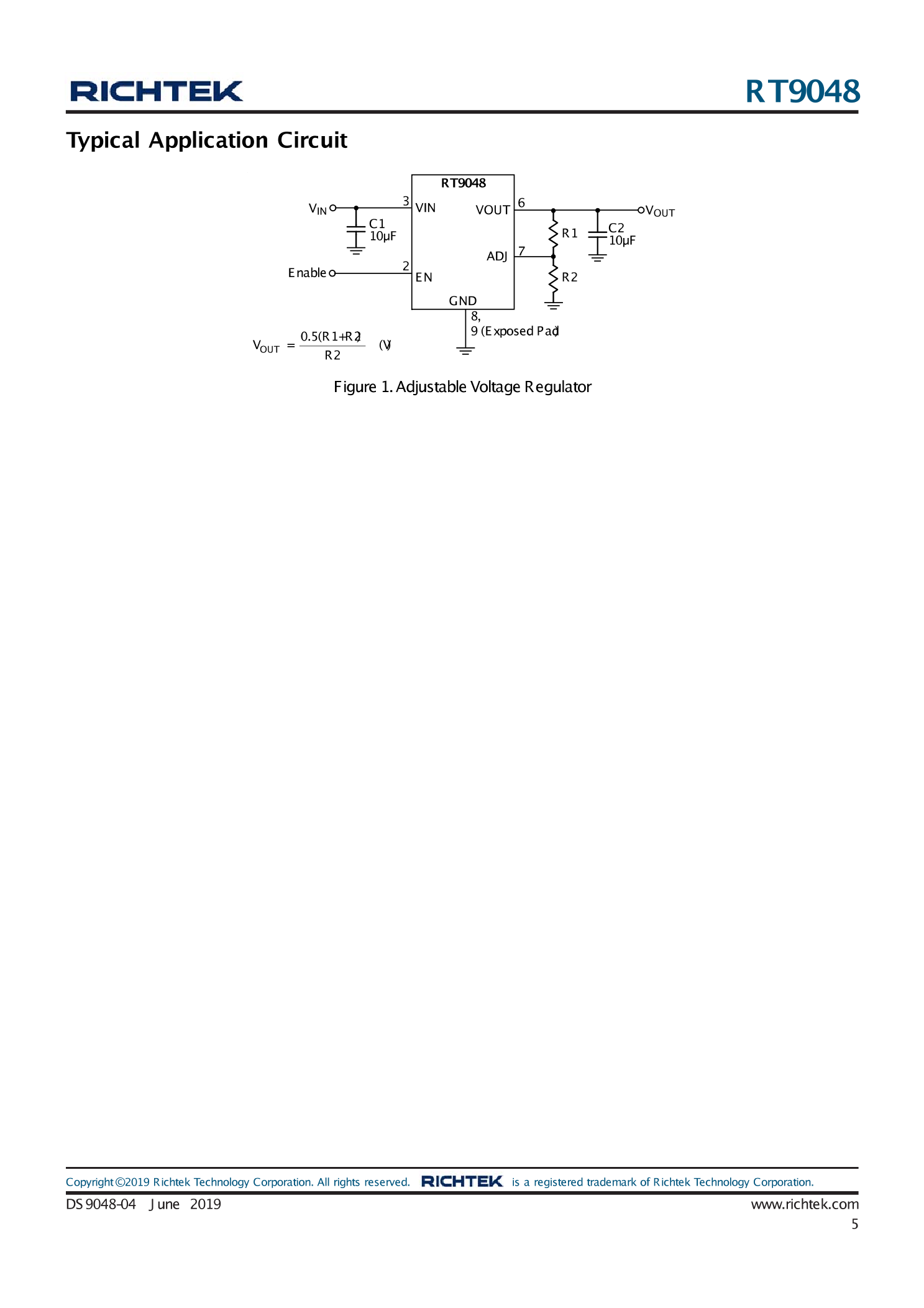 RT9048GSP_（RICHTEK(立锜)）RT9048GSP中文资料_价格_PDF手册-立创电子商城