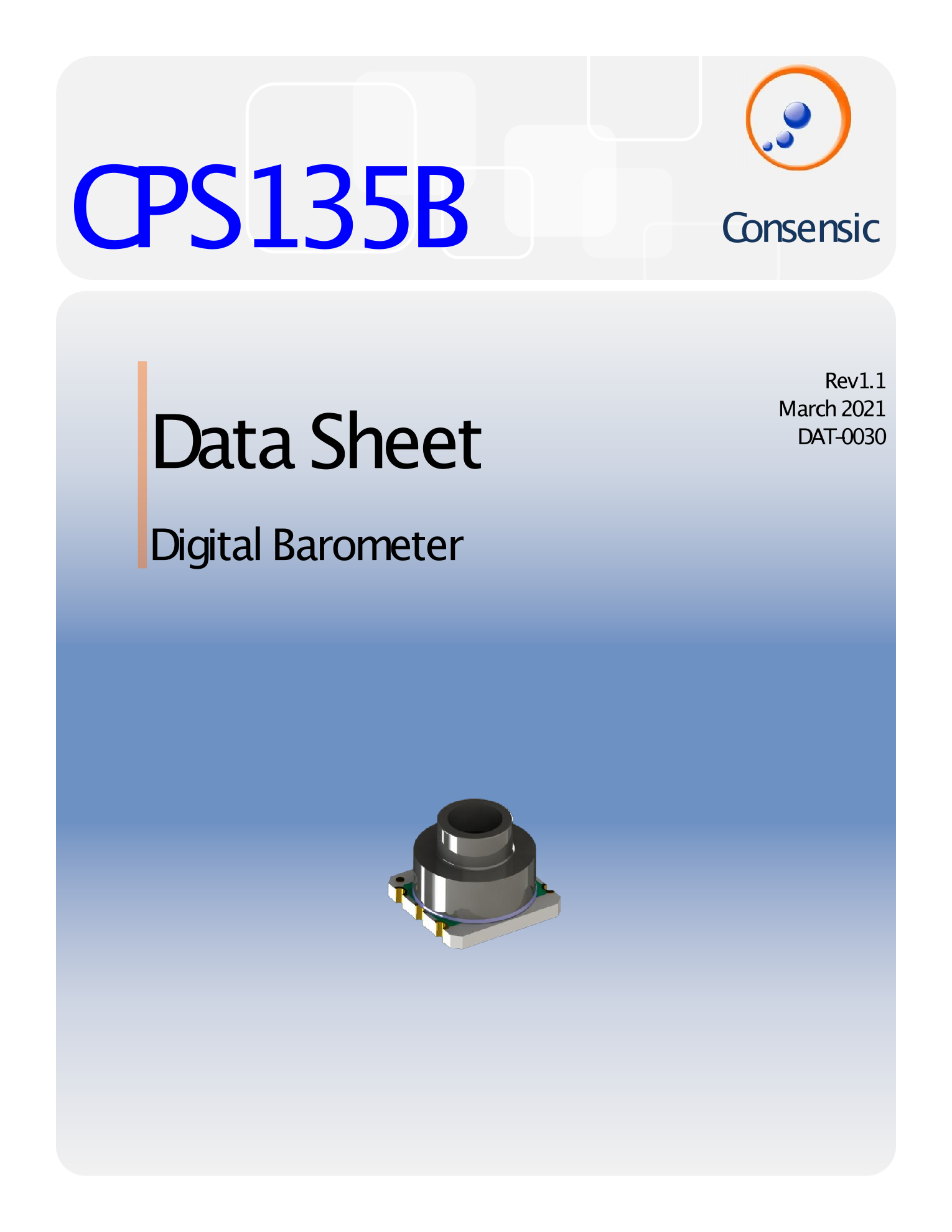 CPS135B_（Consensic(康森斯克)）CPS135B中文资料_价格_PDF手册-立创电子商城