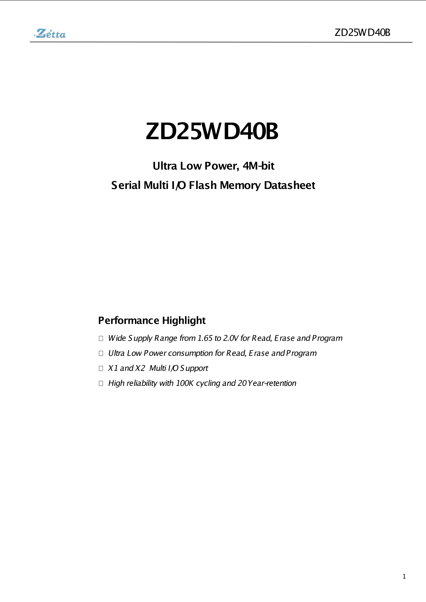 ZD25WD40BUIGR_（Zetta(澜智)）ZD25WD40BUIGR中文资料_价格_PDF手册-立创电子商城