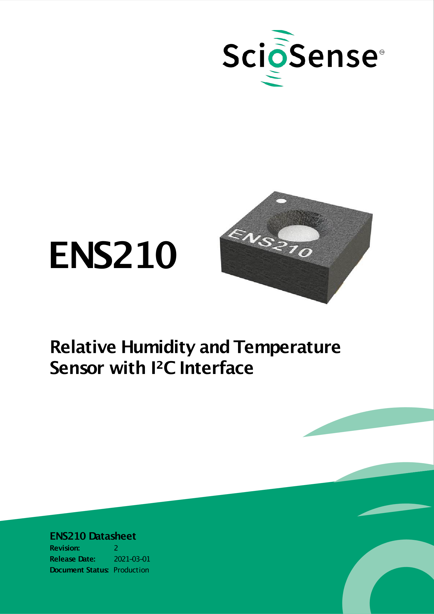 ENS210-LQFM_（ams(艾迈斯半导体)）ENS210-LQFM中文资料_价格_PDF手册-立创电子商城