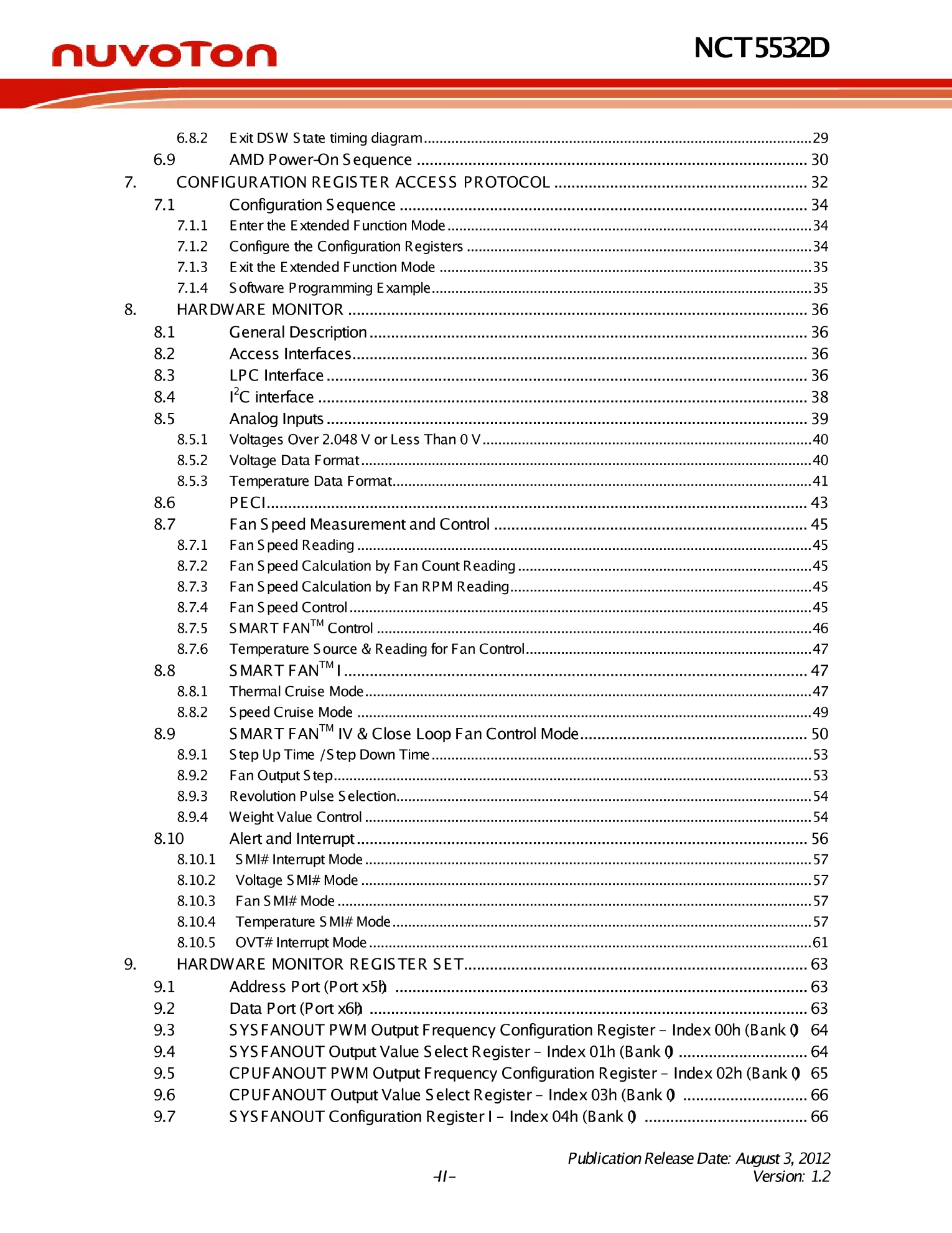 NCT5532D_（NUVOTON(新唐)）NCT5532D中文资料_价格_PDF手册-立创电子商城