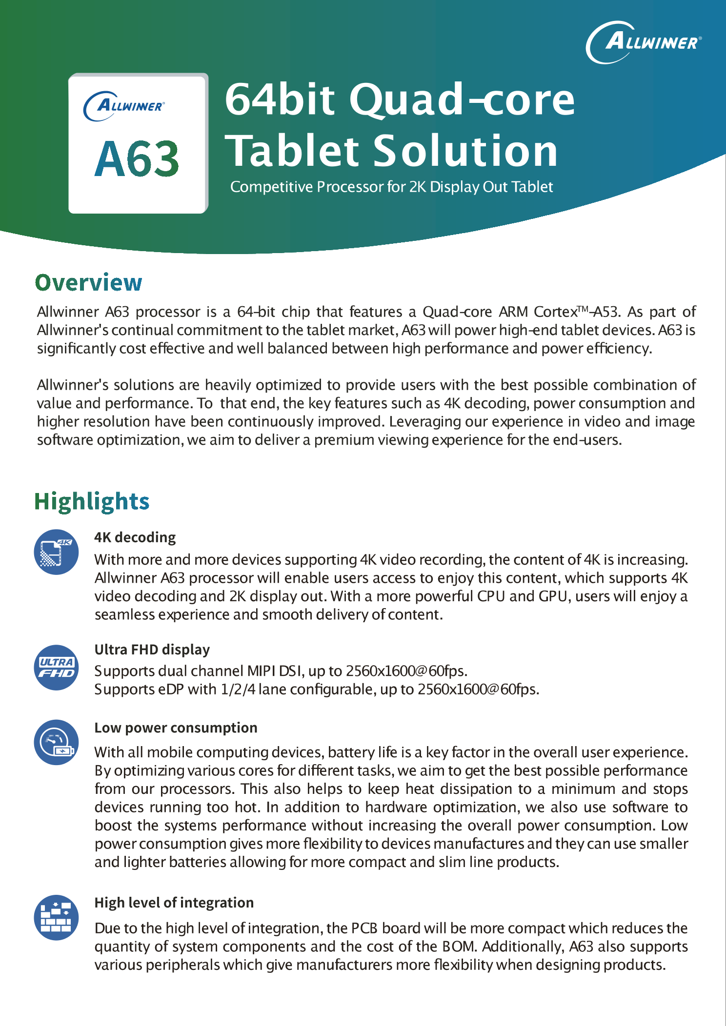 A63_（Allwinner(全志)）A63中文资料_价格_PDF手册-立创电子商城