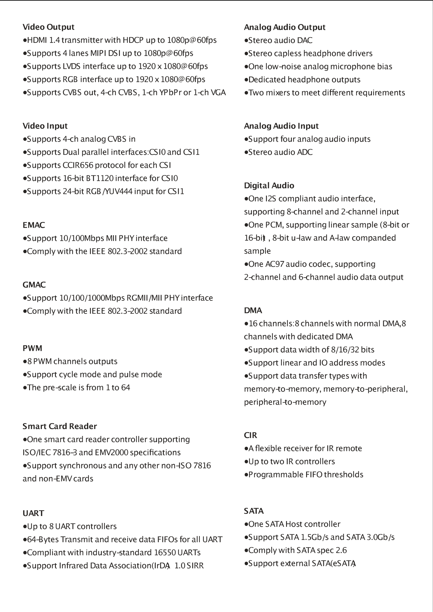 A40i-H_（Allwinner(全志)）A40i-H中文资料_价格_PDF手册-立创电子商城