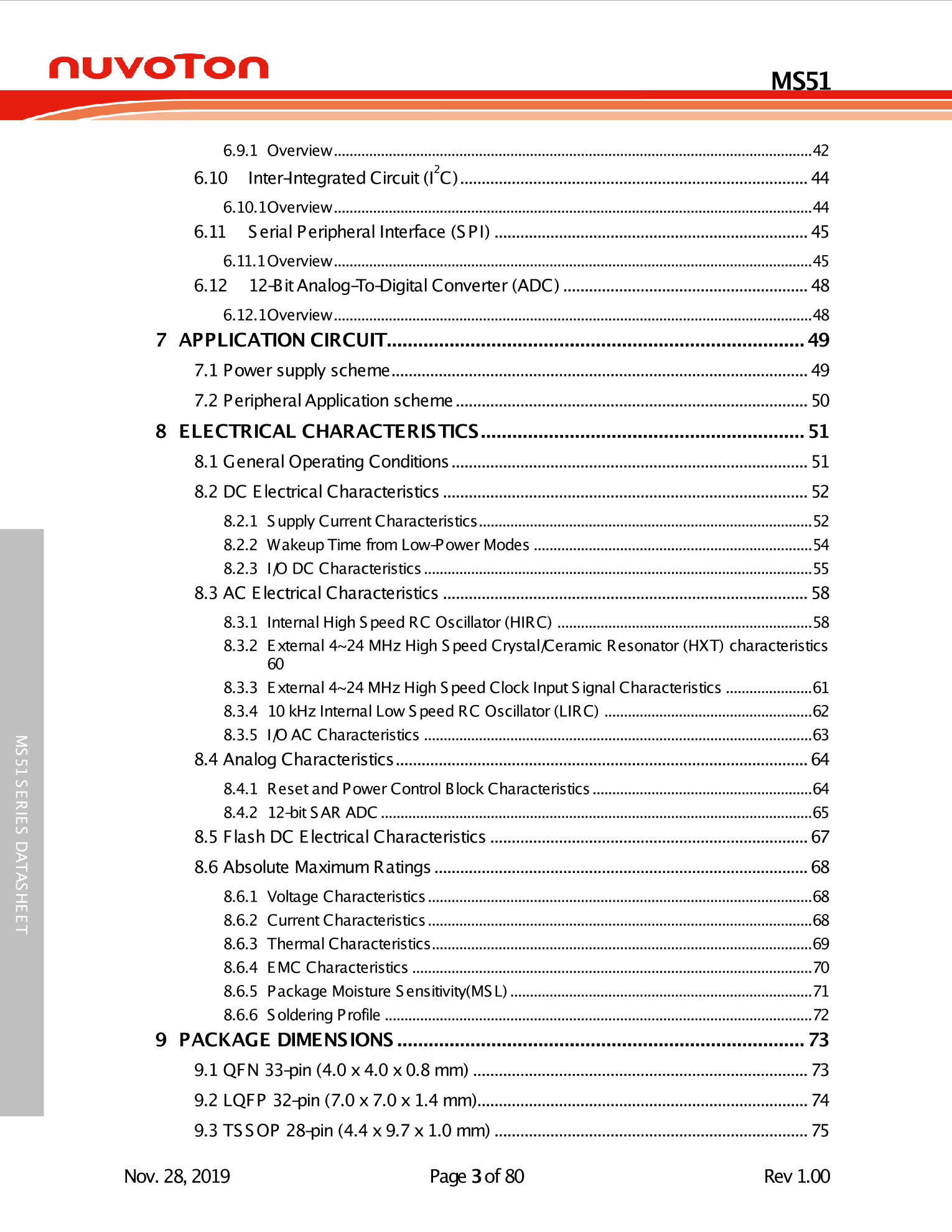 MS51FC0AE_（NUVOTON(新唐)）MS51FC0AE中文资料_价格_PDF手册-立创电子商城