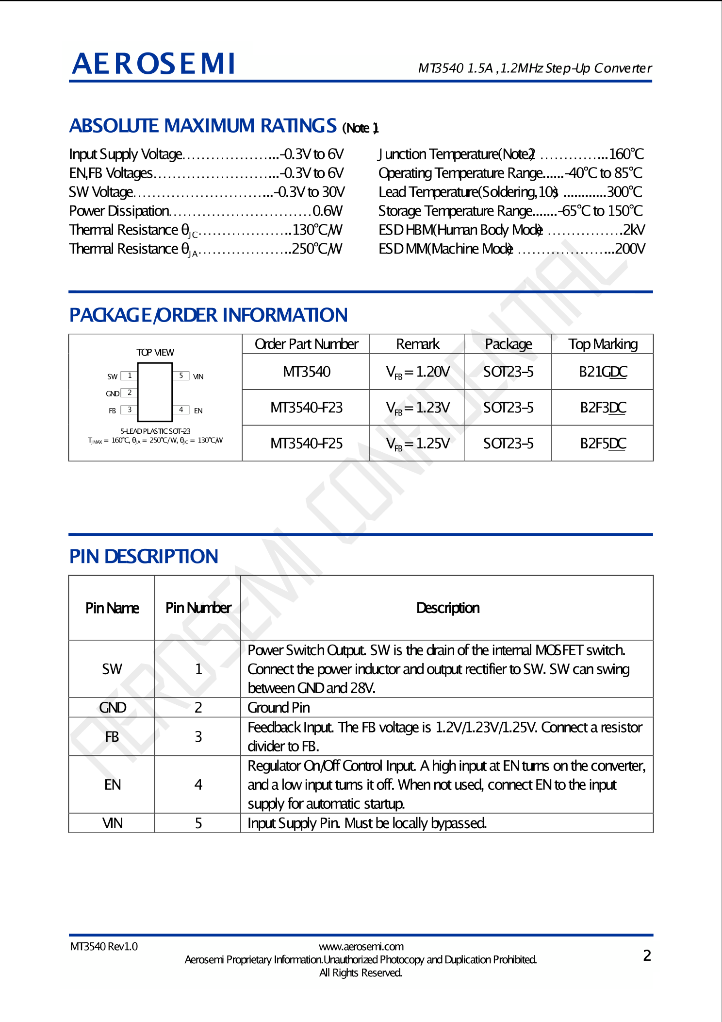 MT3540_（西安航天民芯）MT3540中文资料_价格_PDF手册-立创电子商城