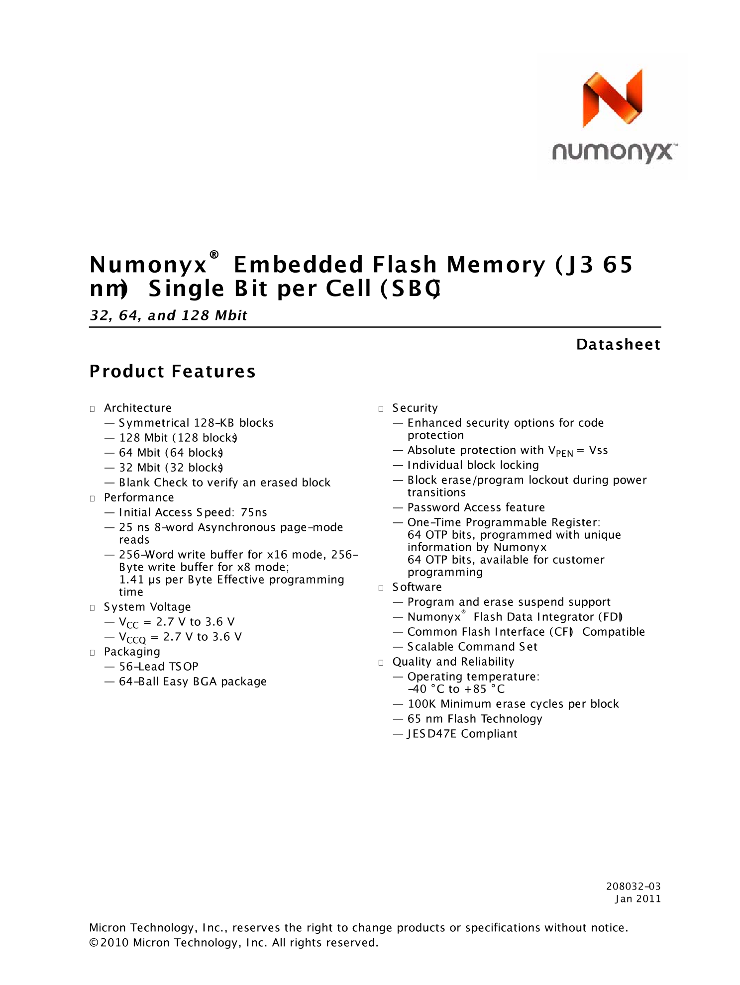 JS28F128J3F75A_（micron(镁光)）JS28F128J3F75A中文资料_价格_PDF手册-立创电子商城