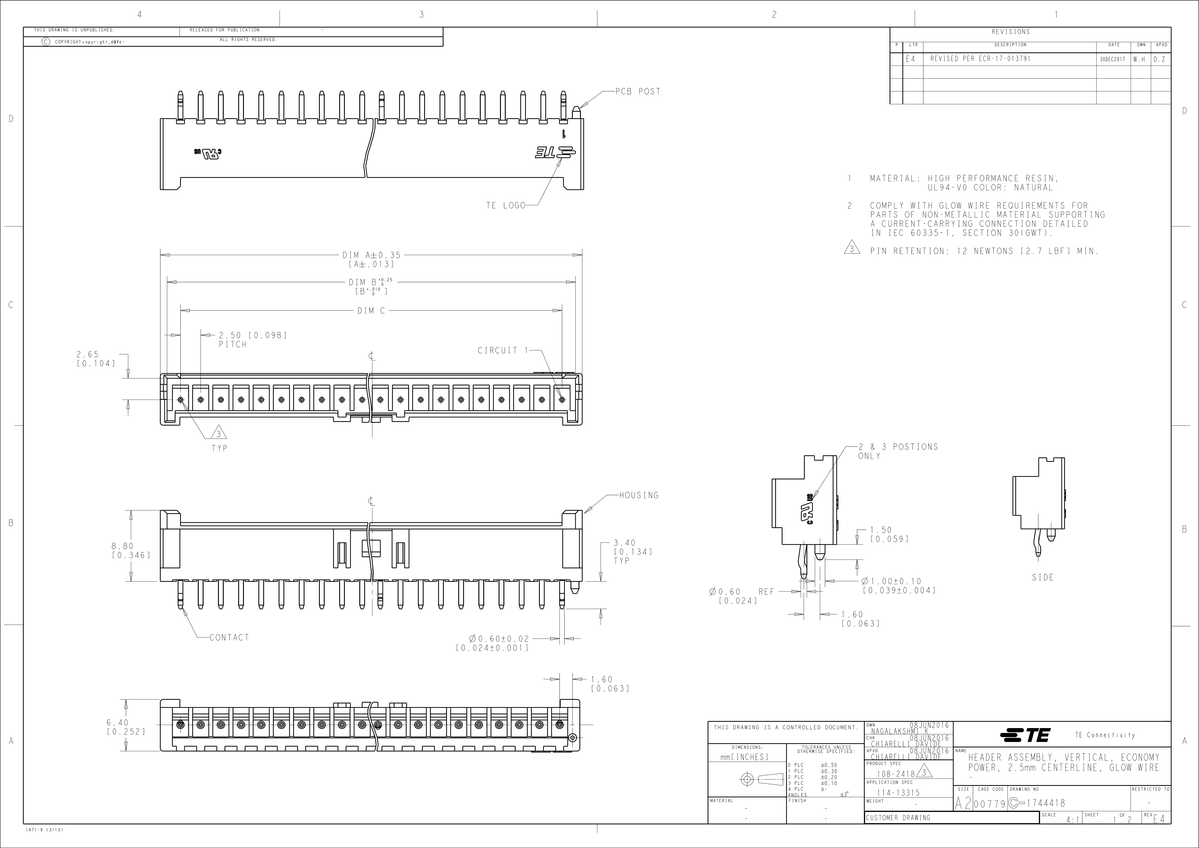 1744418-7_（TE Connectivity(美国泰科)）1744418-7中文资料_价格_PDF手册-立创电子商城