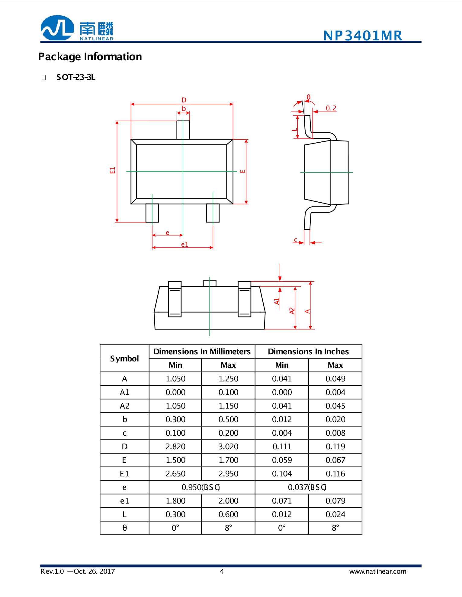 NP3401MR-G_（natlinear(南麟)）NP3401MR-G中文资料_价格_PDF手册-立创电子商城