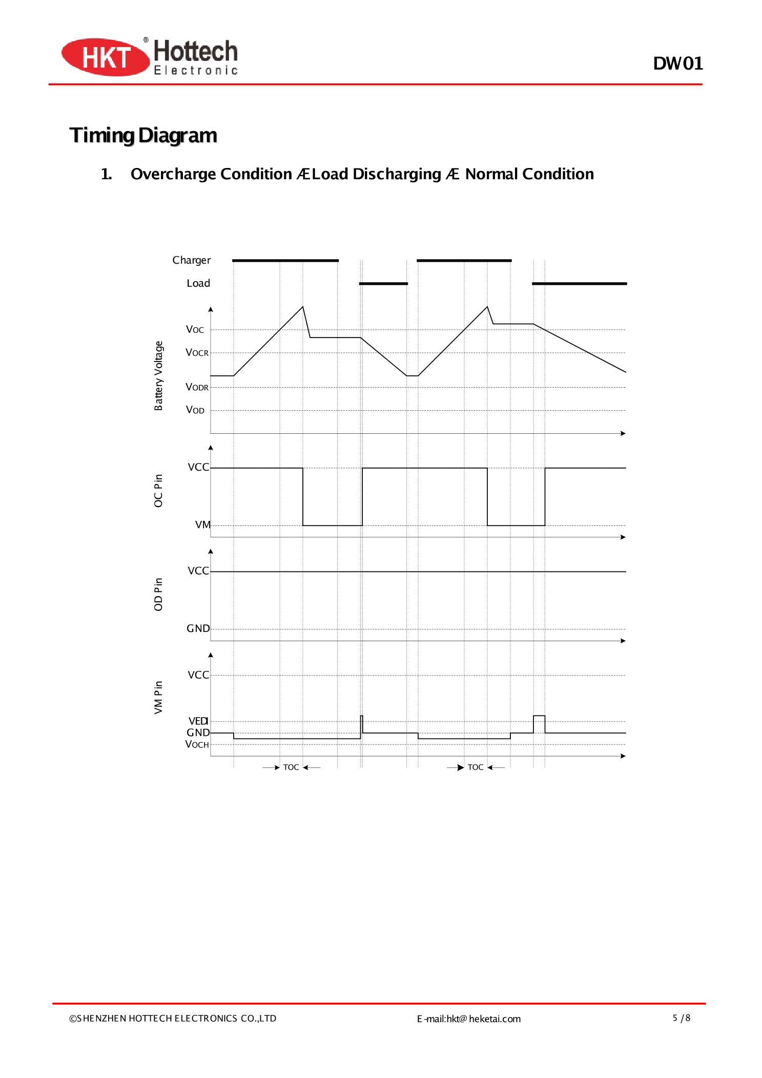 DW01_（Hottech(合科泰)）DW01中文资料_价格_PDF手册-立创电子商城
