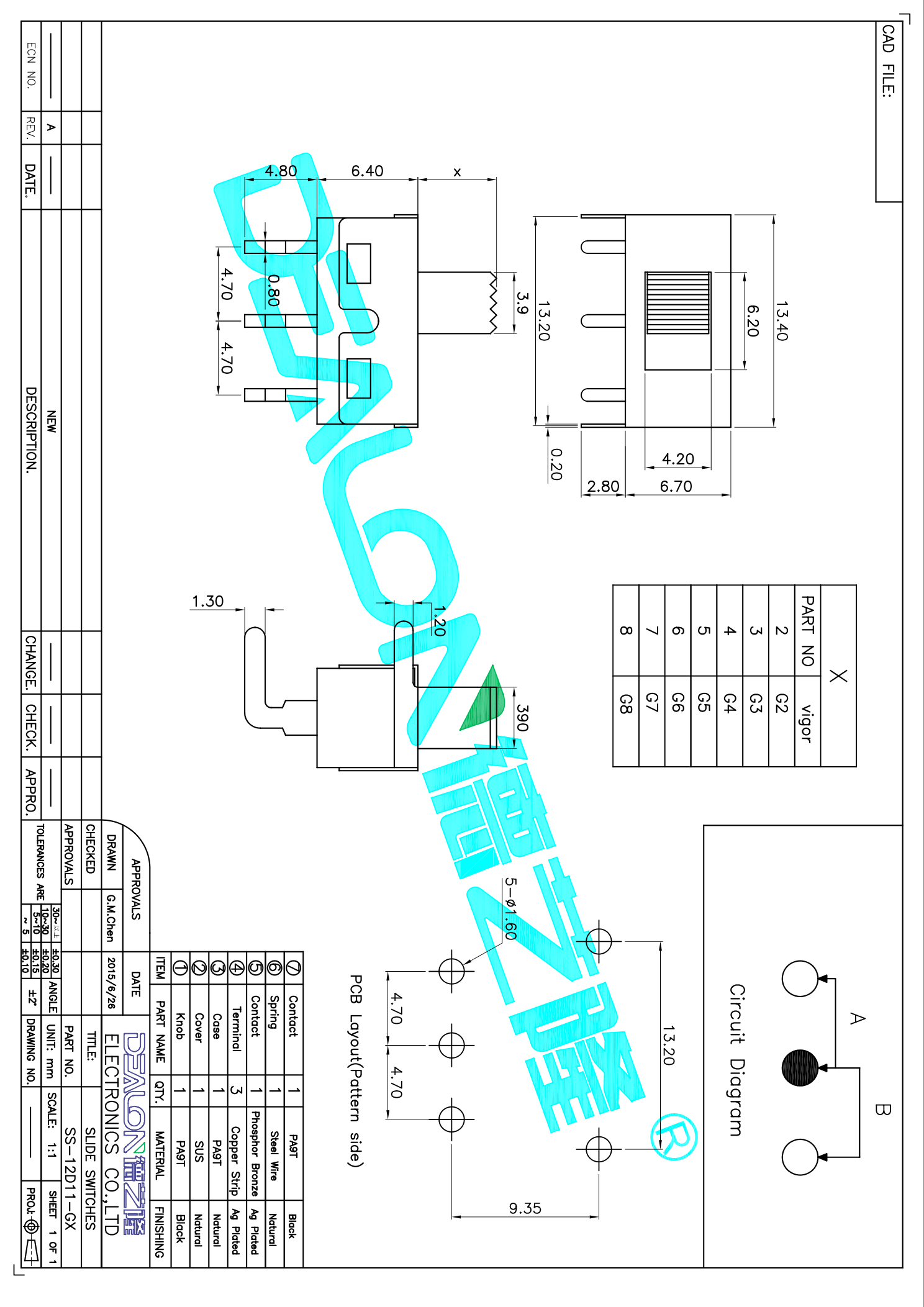 SS-12D11-G7_（DEALON(德艺隆)）SS-12D11-G7中文资料_价格_PDF手册-立创电子商城