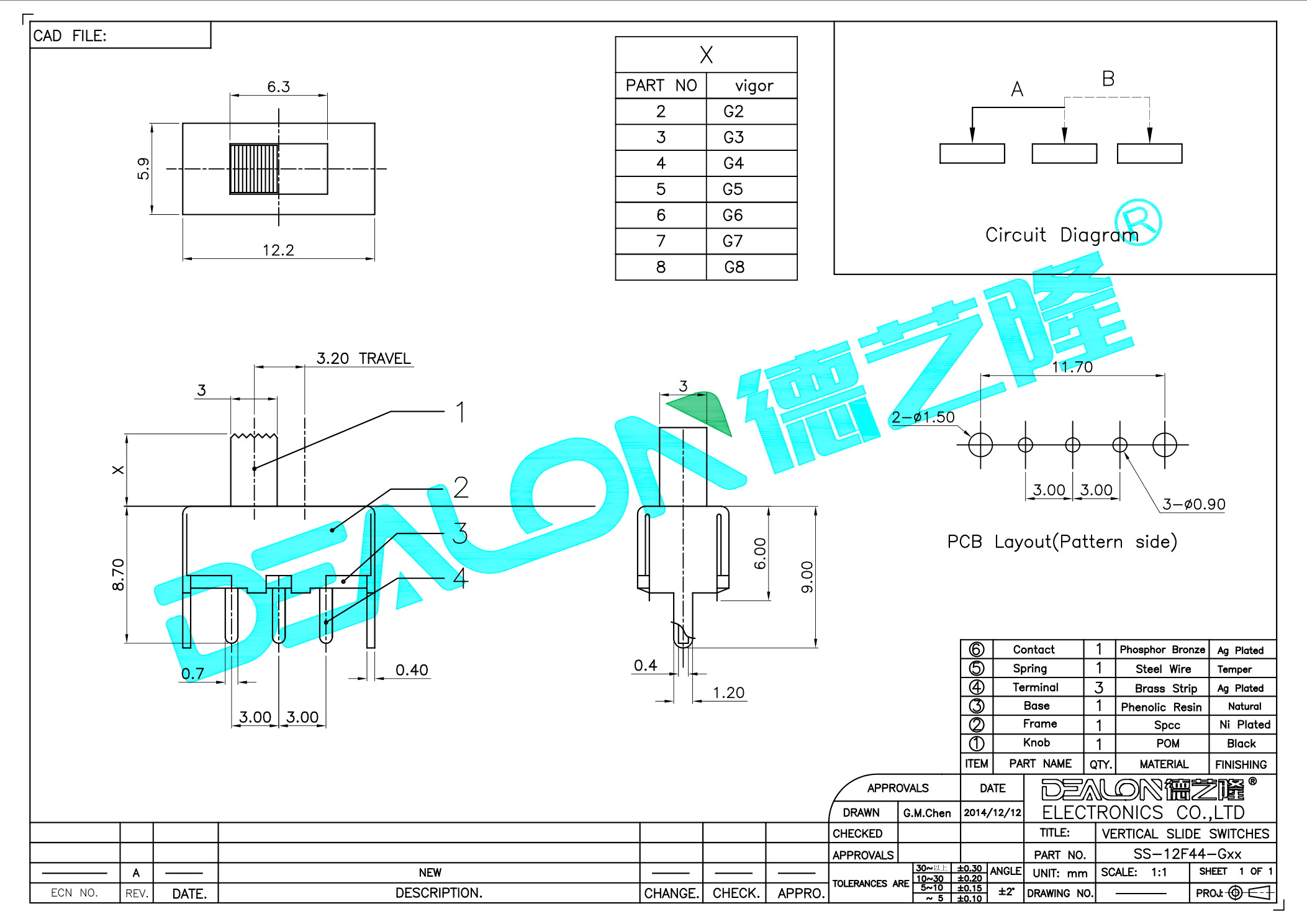 SS-12F44-G5_（DEALON(德艺隆)）SS-12F44-G5中文资料_价格_PDF手册-立创电子商城