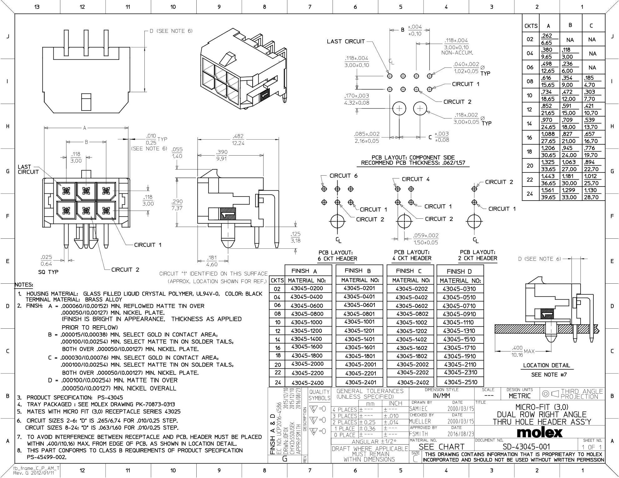 430450400_（MOLEX）430450400中文资料_价格_PDF手册-立创电子商城