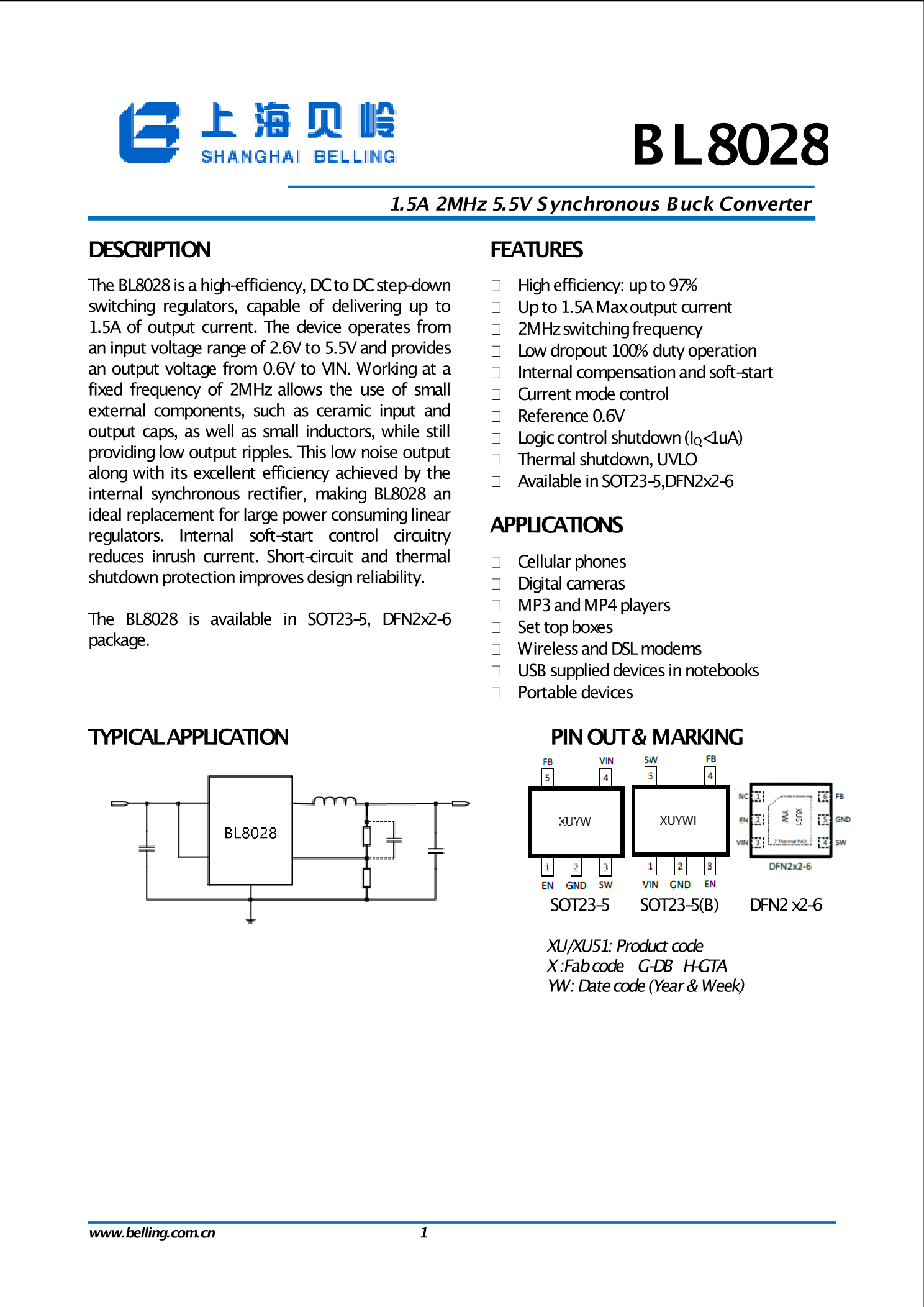 BL8028CKCTR_（BL(上海贝岭)）BL8028CKCTR中文资料_价格_PDF手册-立创电子商城