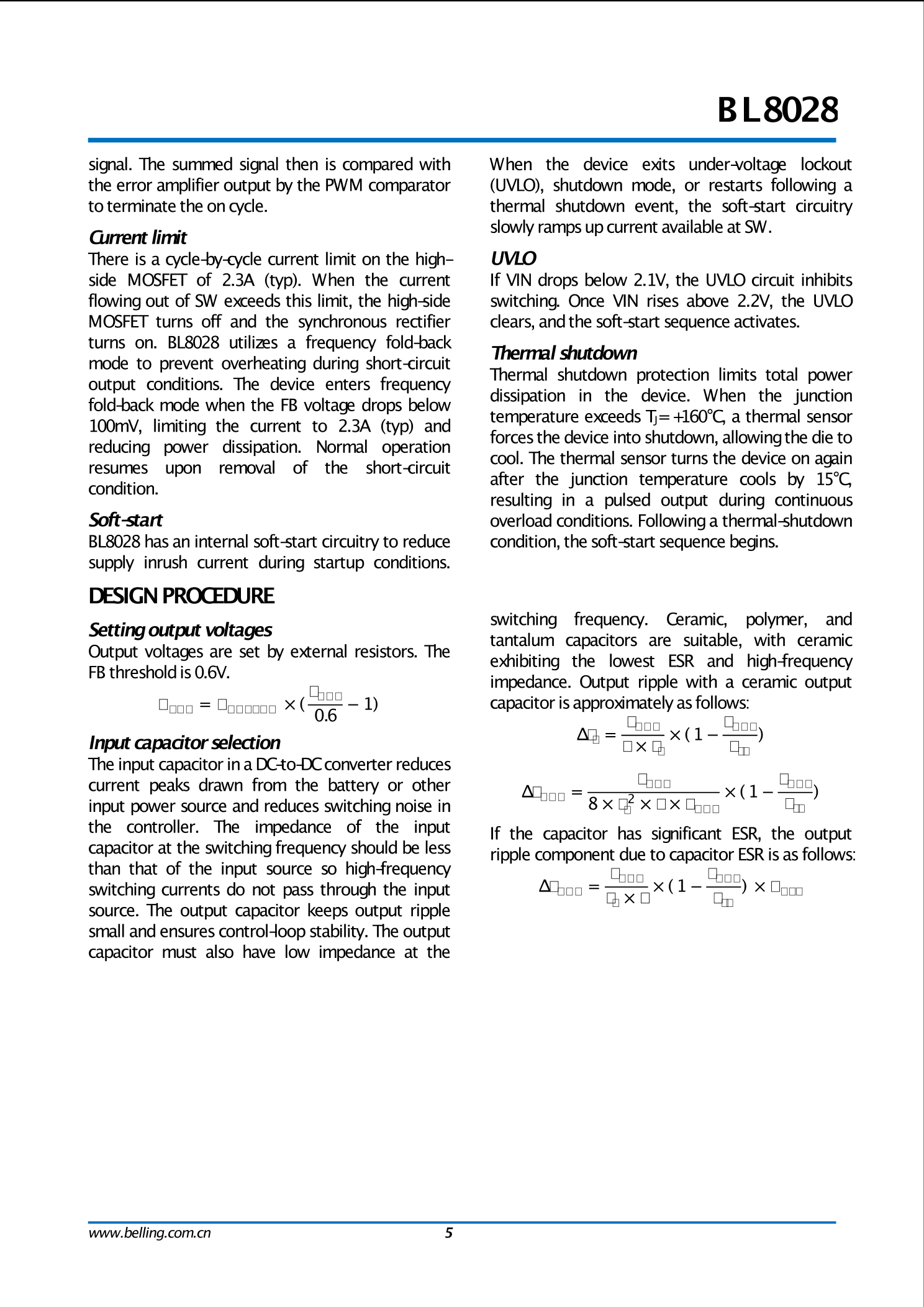 BL8028CKCTR_（BL(上海贝岭)）BL8028CKCTR中文资料_价格_PDF手册-立创电子商城