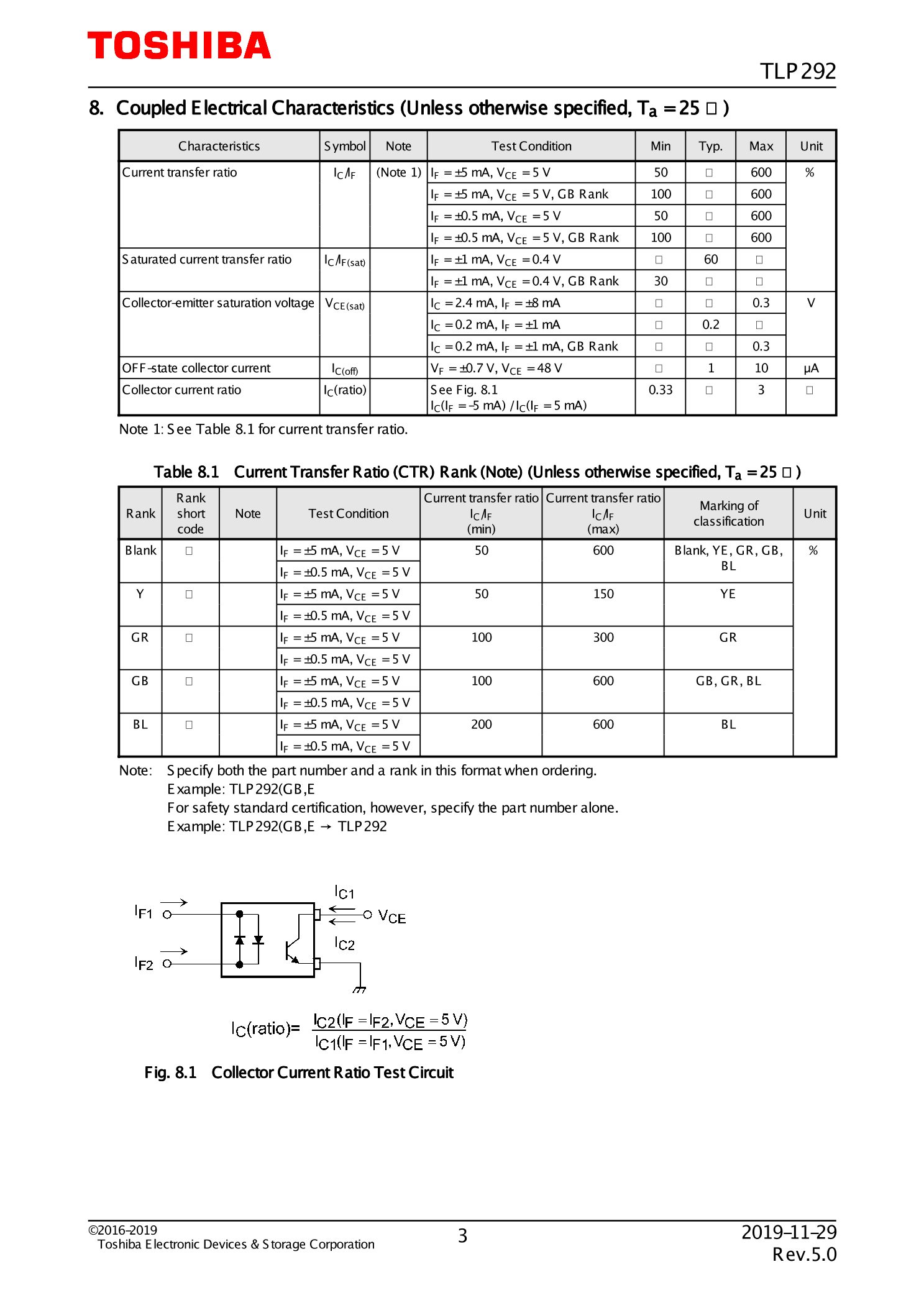 TLP292(TPL,E_（TOSHIBA(东芝)）TLP292(TPL,E中文资料_价格_PDF手册-立创电子商城