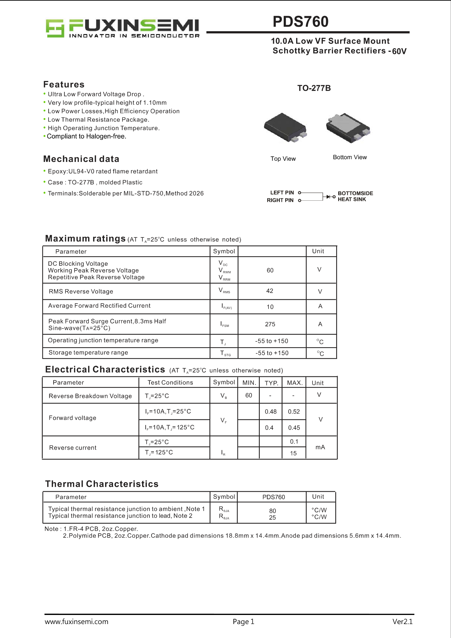 PDS760_（FUXINSEMI(富芯森美)）PDS760中文资料_价格_PDF手册-立创电子商城
