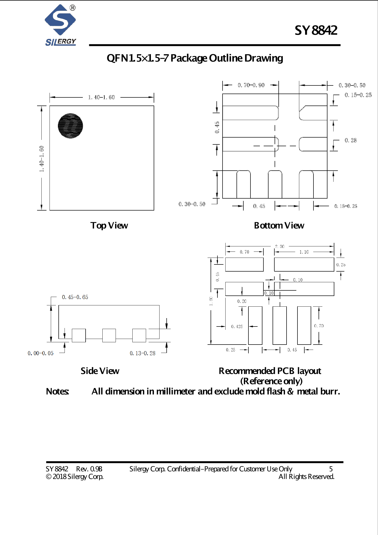 SY8842QWC_（silergy(矽力杰)）SY8842QWC中文资料_价格_PDF手册-立创电子商城