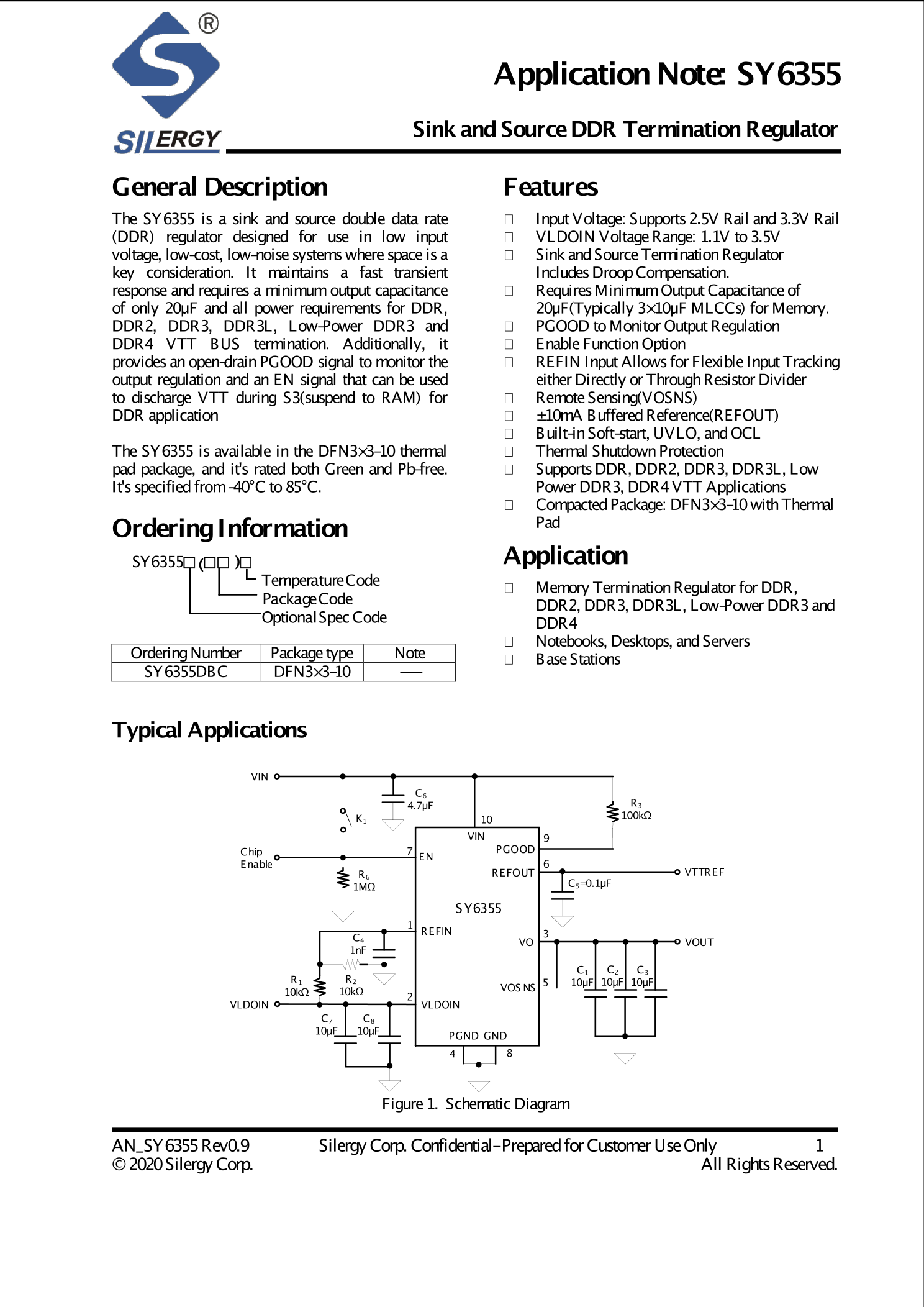 SY6355DBC_（silergy(矽力杰)）SY6355DBC中文资料_价格_PDF手册-立创电子商城