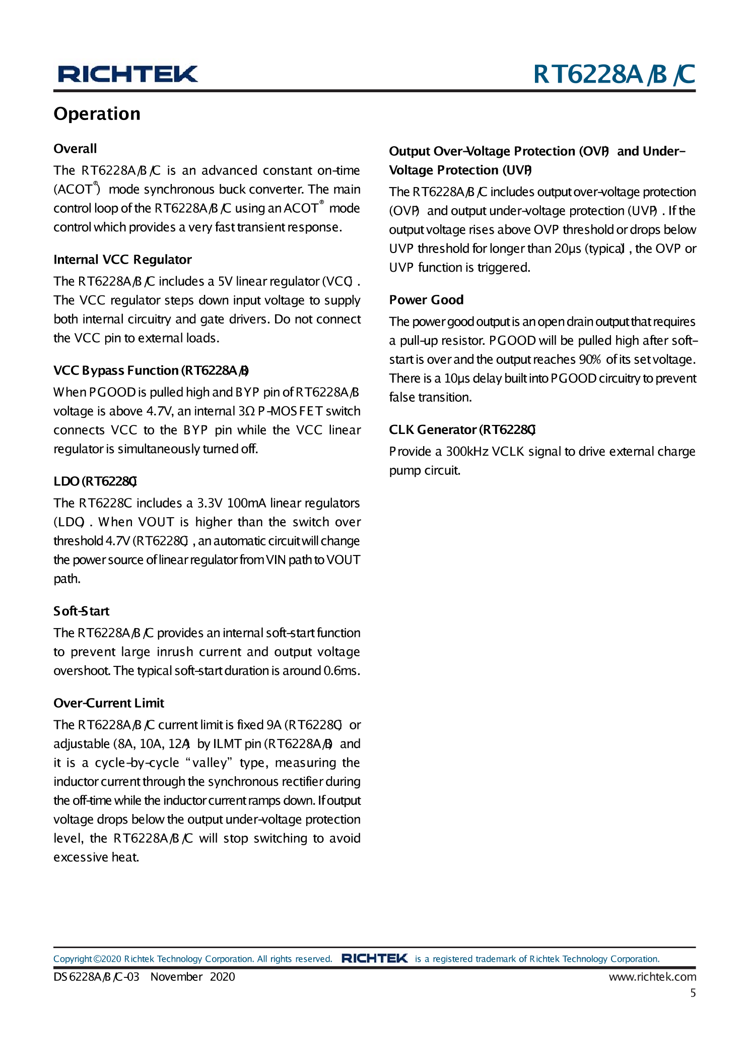 RT6228AGQUF_（RICHTEK(立锜)）RT6228AGQUF中文资料_价格_PDF手册-立创电子商城