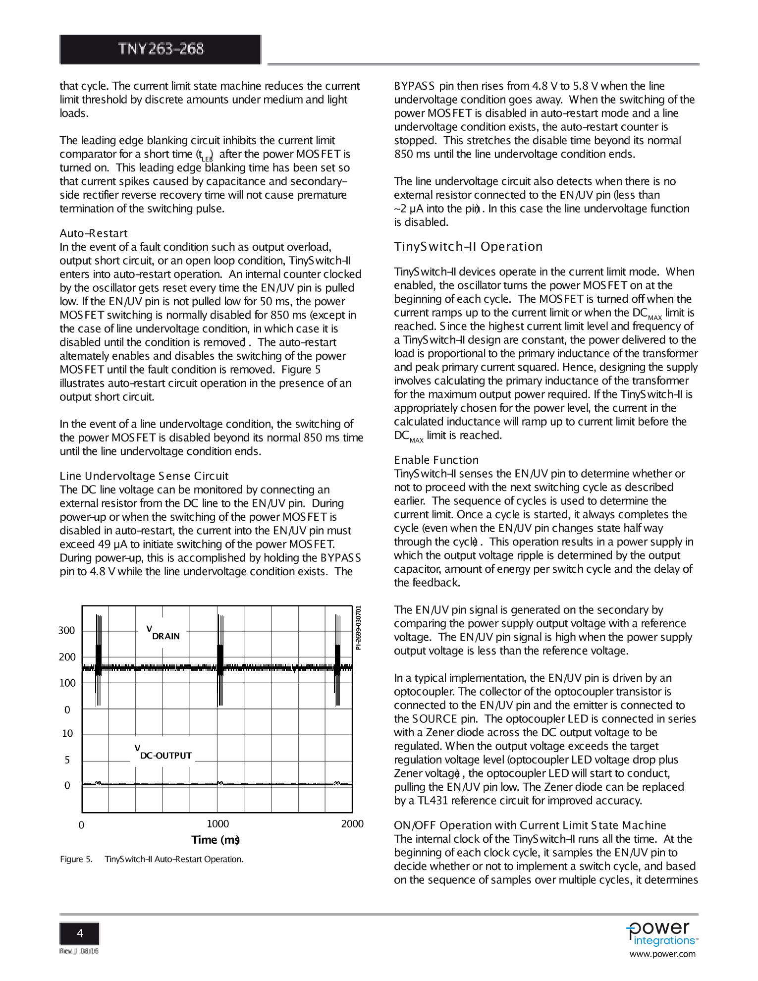 TNY264GN-TL_（Power Integrations(帕沃英蒂格盛)）TNY264GN-TL中文资料_价格_PDF手册-立创电子商城
