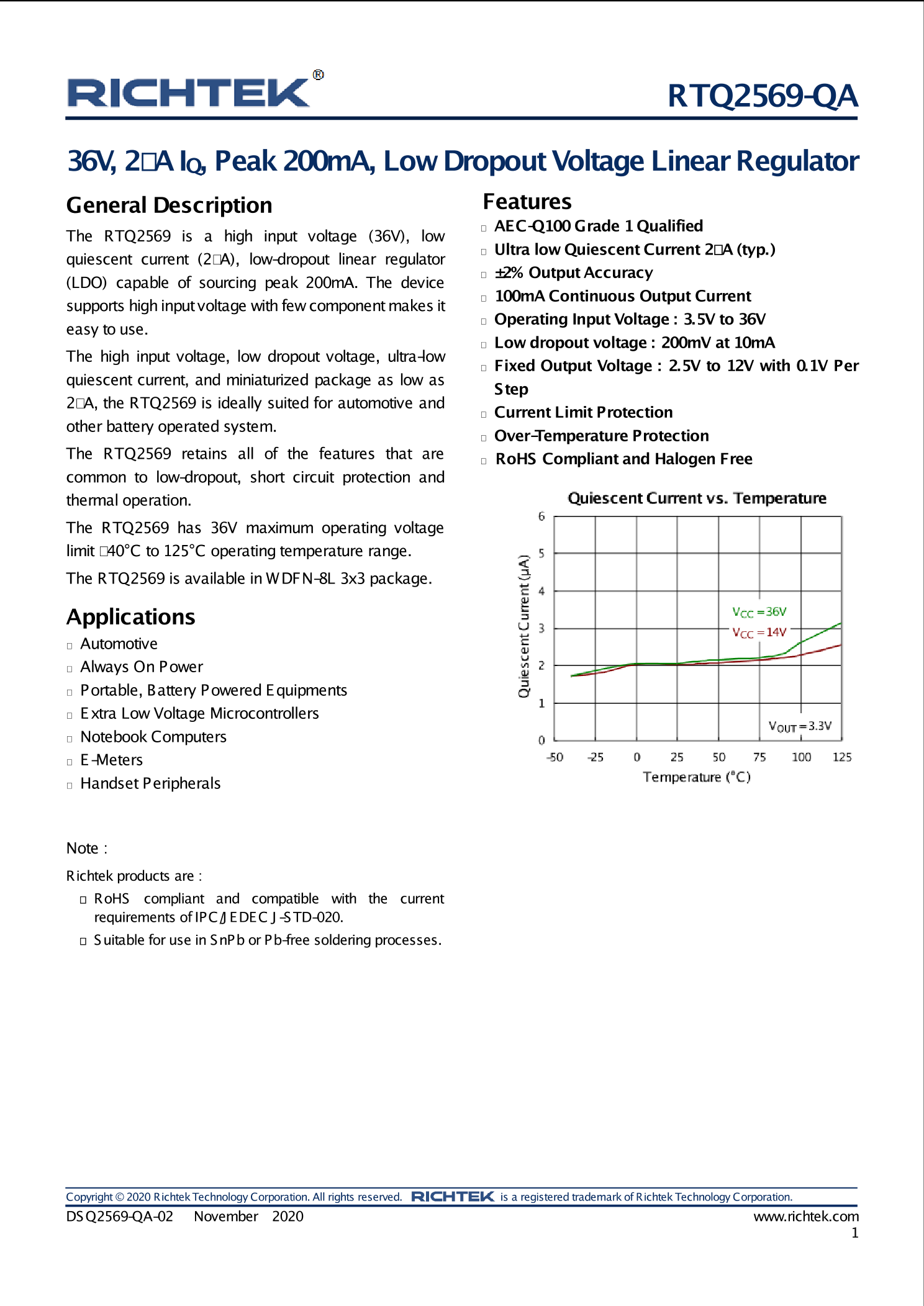 RTQ2569-33GQW-QA_（RICHTEK(立锜)）RTQ2569-33GQW-QA中文资料_价格_PDF手册-立创电子商城