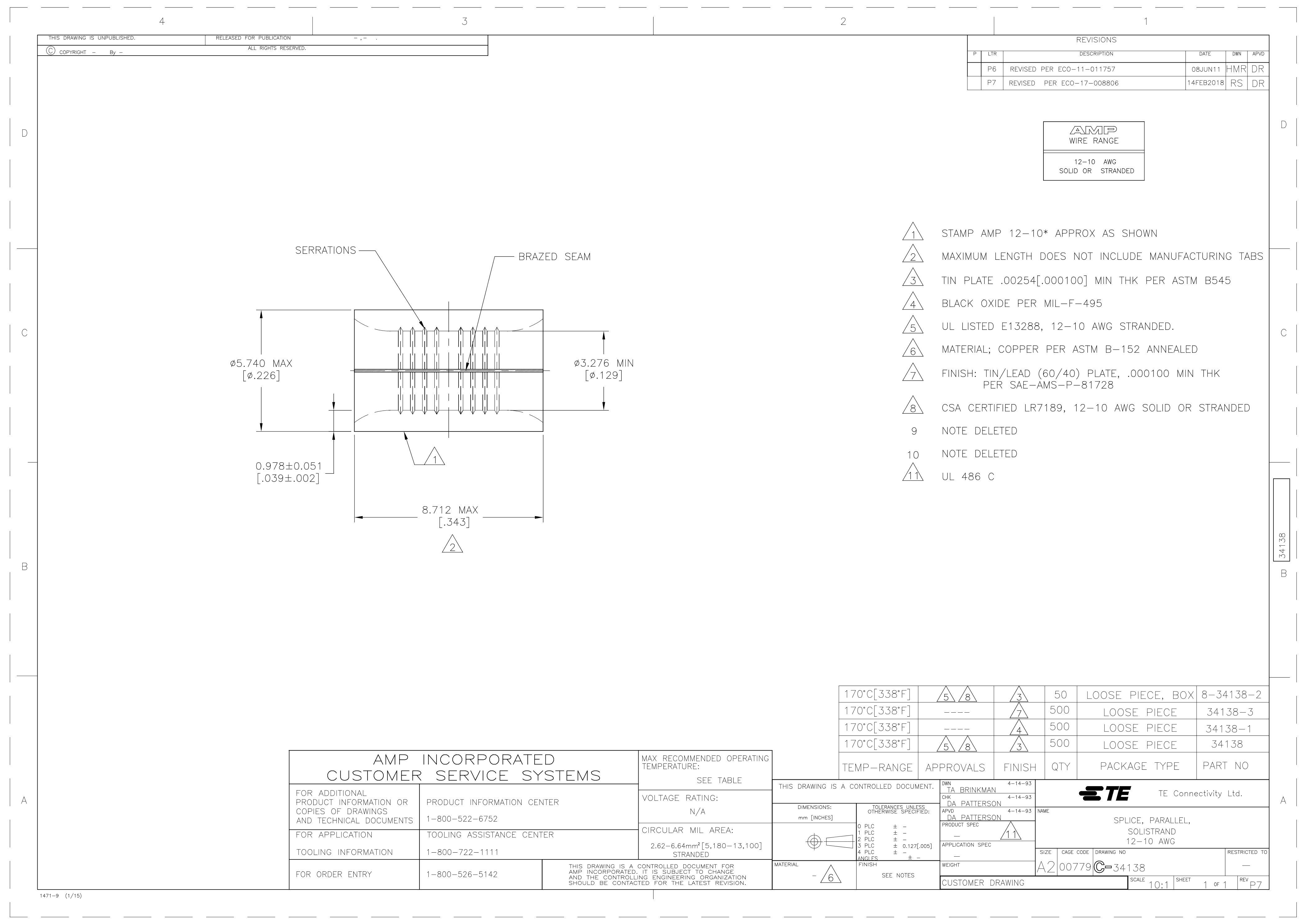 34138_（TE Connectivity(美国泰科)）34138中文资料_价格_PDF手册-立创电子商城