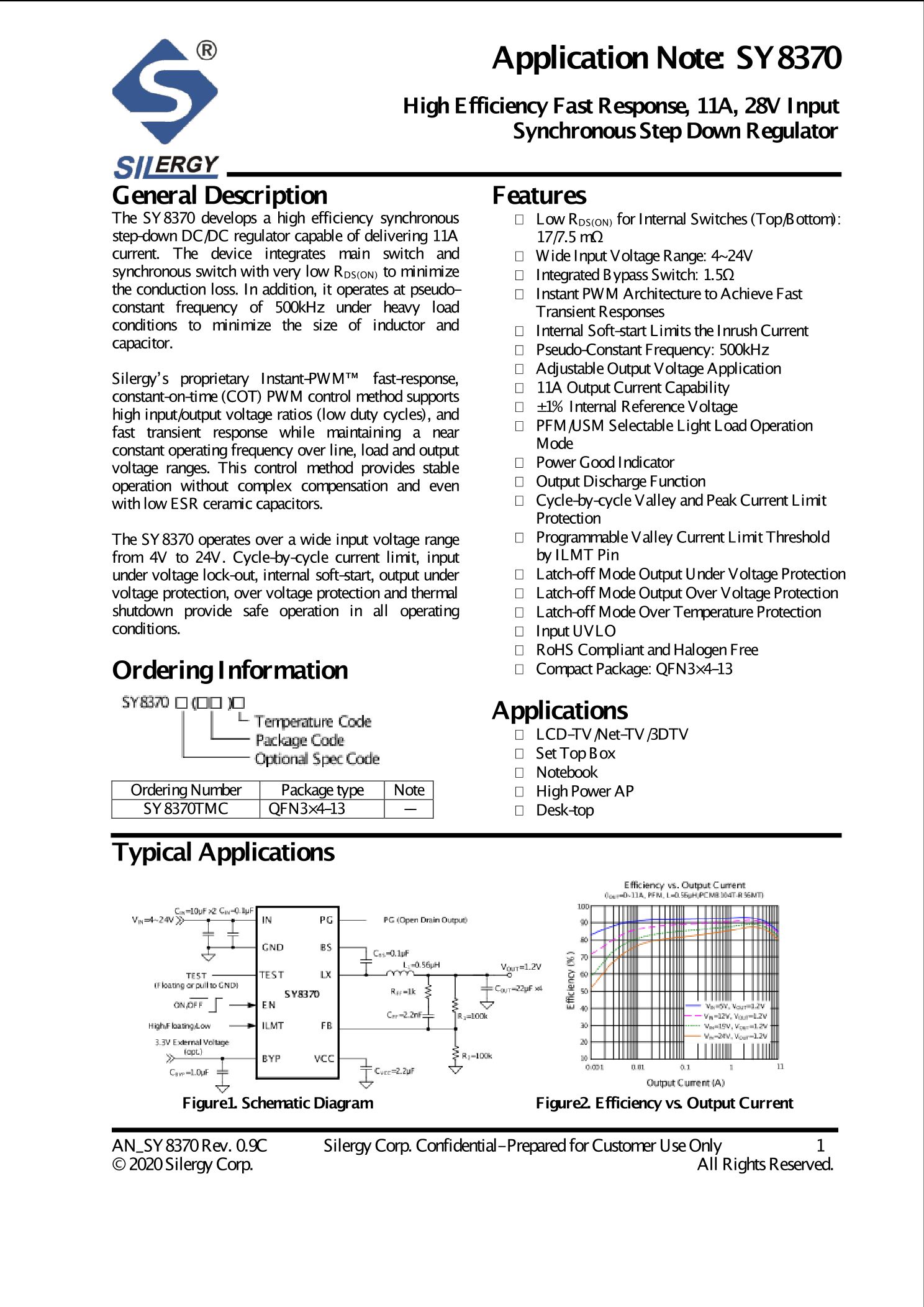 SY8370TMC_（silergy(矽力杰)）SY8370TMC中文资料_价格_PDF手册-立创电子商城