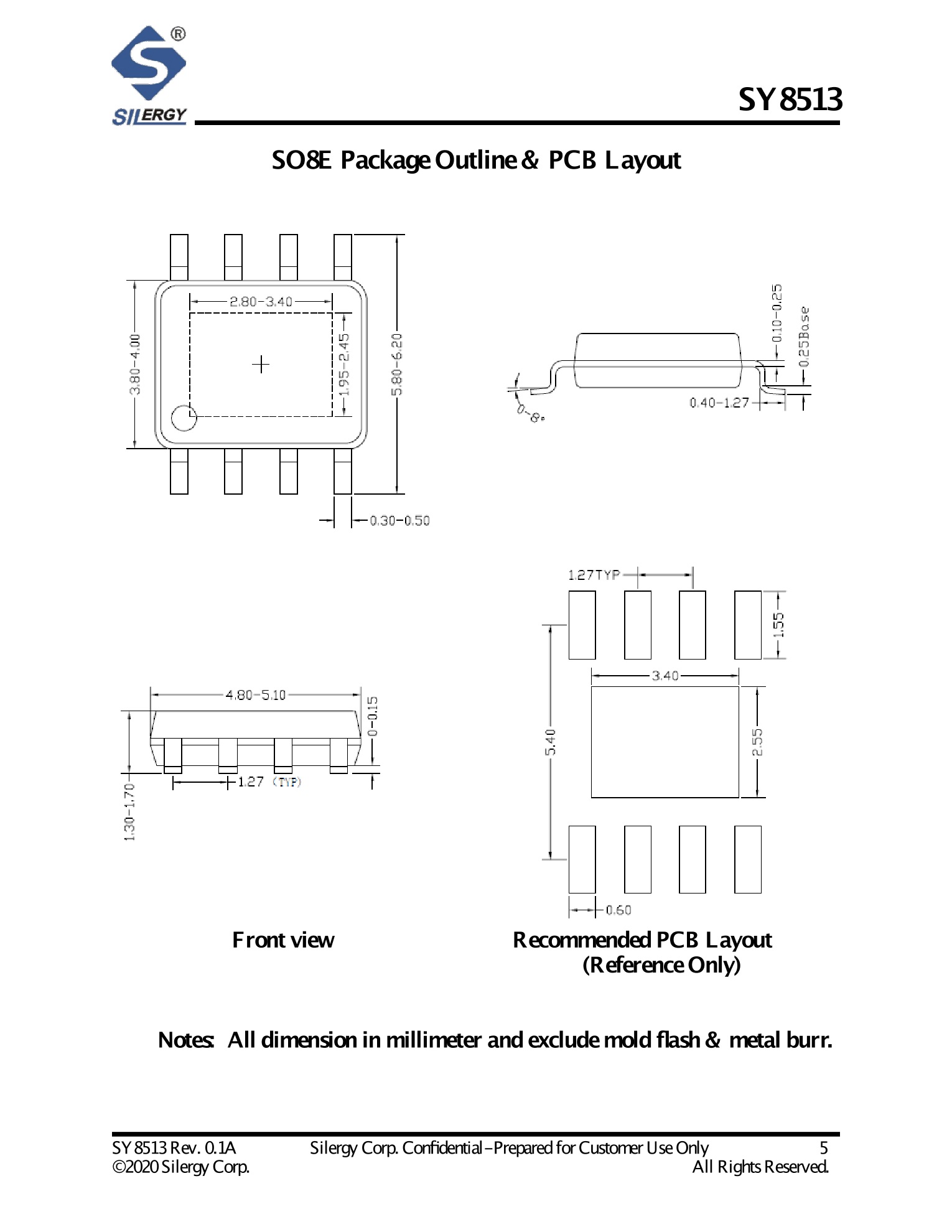 SY8513FCC_（silergy(矽力杰)）SY8513FCC中文资料_价格_PDF手册-立创电子商城