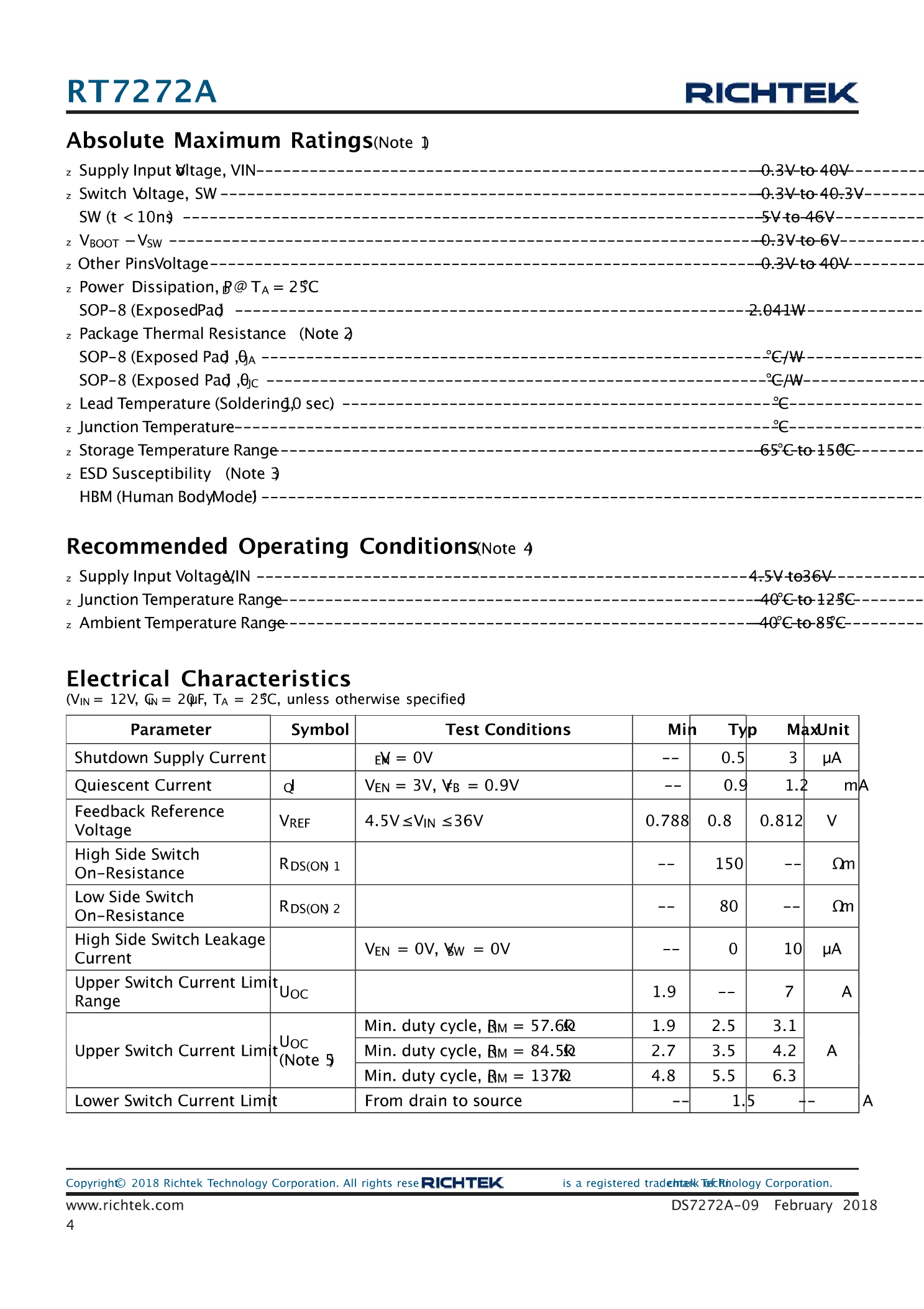 RT7272AGSP_（RICHTEK(立锜)）RT7272AGSP中文资料_价格_PDF手册-立创电子商城