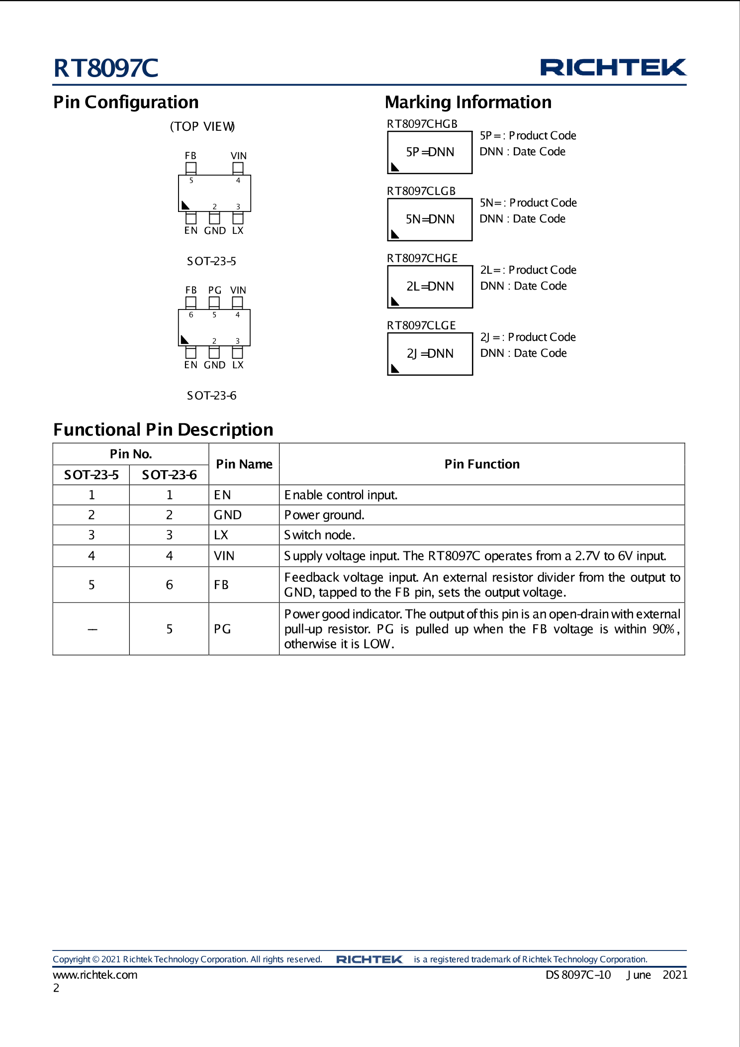 RT8097CHGE_（RICHTEK(立锜)）RT8097CHGE中文资料_价格_PDF手册-立创电子商城