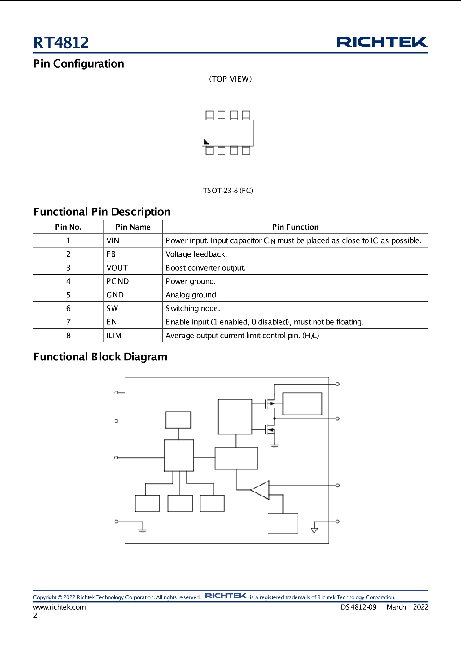 RT4812GJ8F_（RICHTEK(立锜)）RT4812GJ8F中文资料_价格_PDF手册-立创电子商城