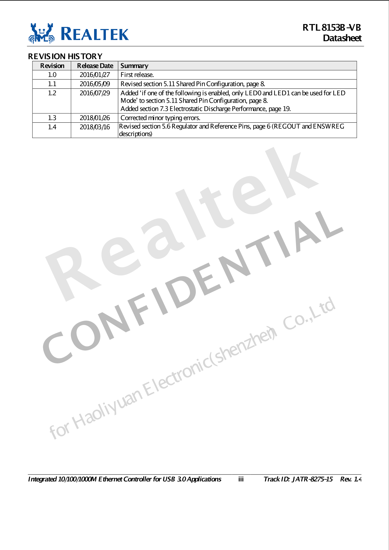 RTL8153B-VB-CG_（REALTEK(瑞昱)）RTL8153B-VB-CG中文资料_价格_PDF手册-立创电子商城