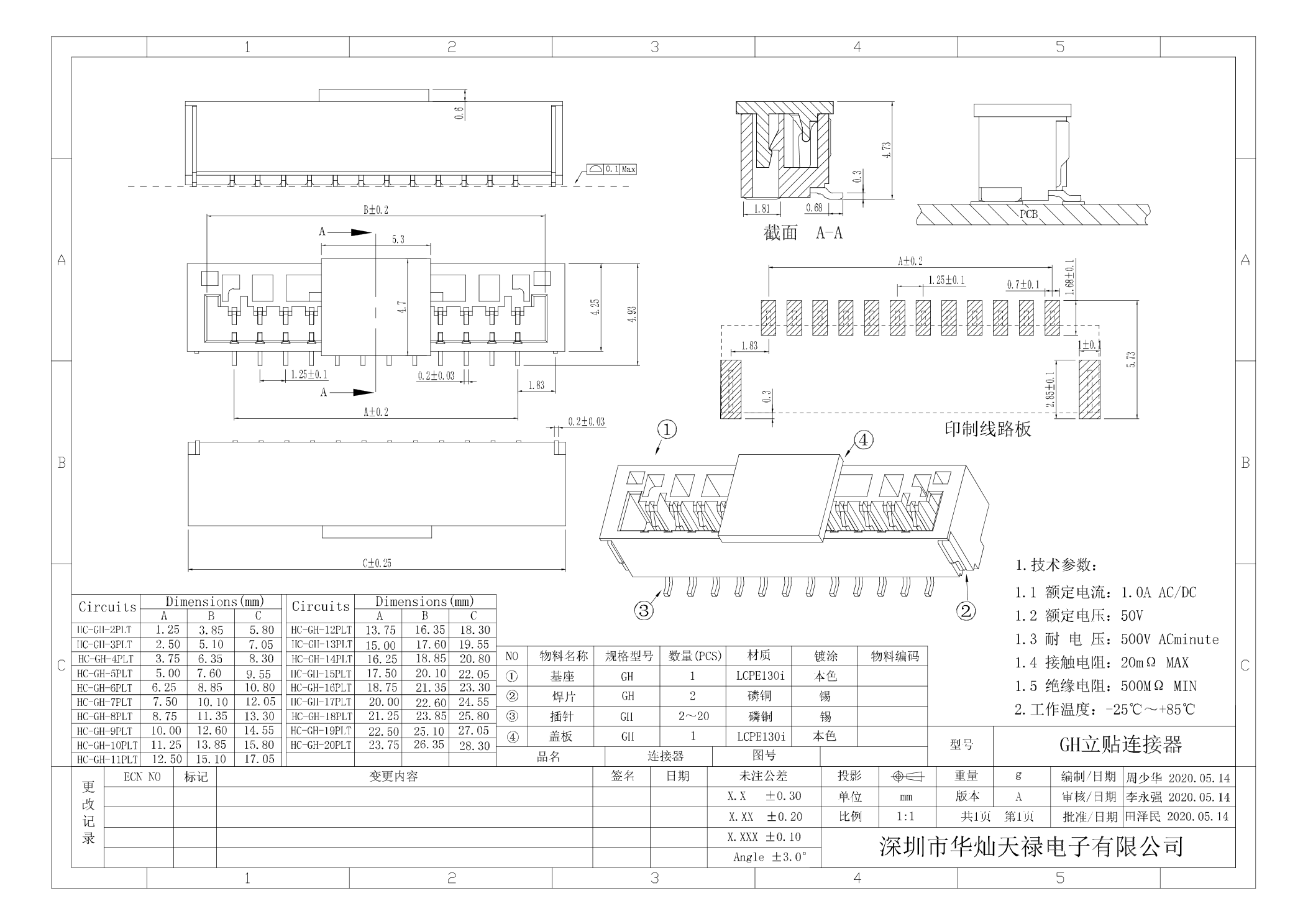 HC-GH-2PLT_（HCTL(华灿天禄)）HC-GH-2PLT中文资料_价格_PDF手册-立创电子商城