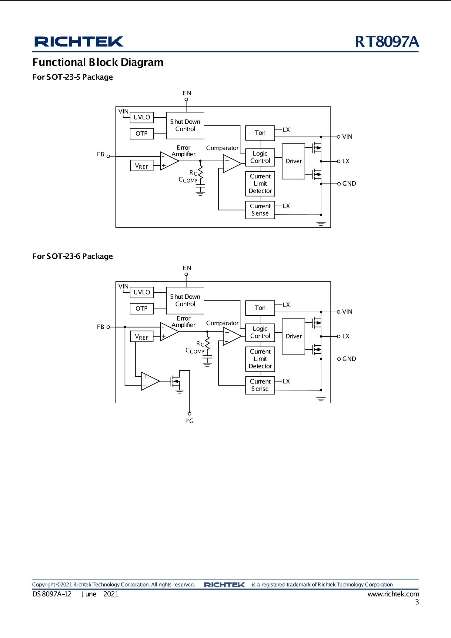 RT8097AHGB_（RICHTEK(立锜)）RT8097AHGB中文资料_价格_PDF手册-立创电子商城