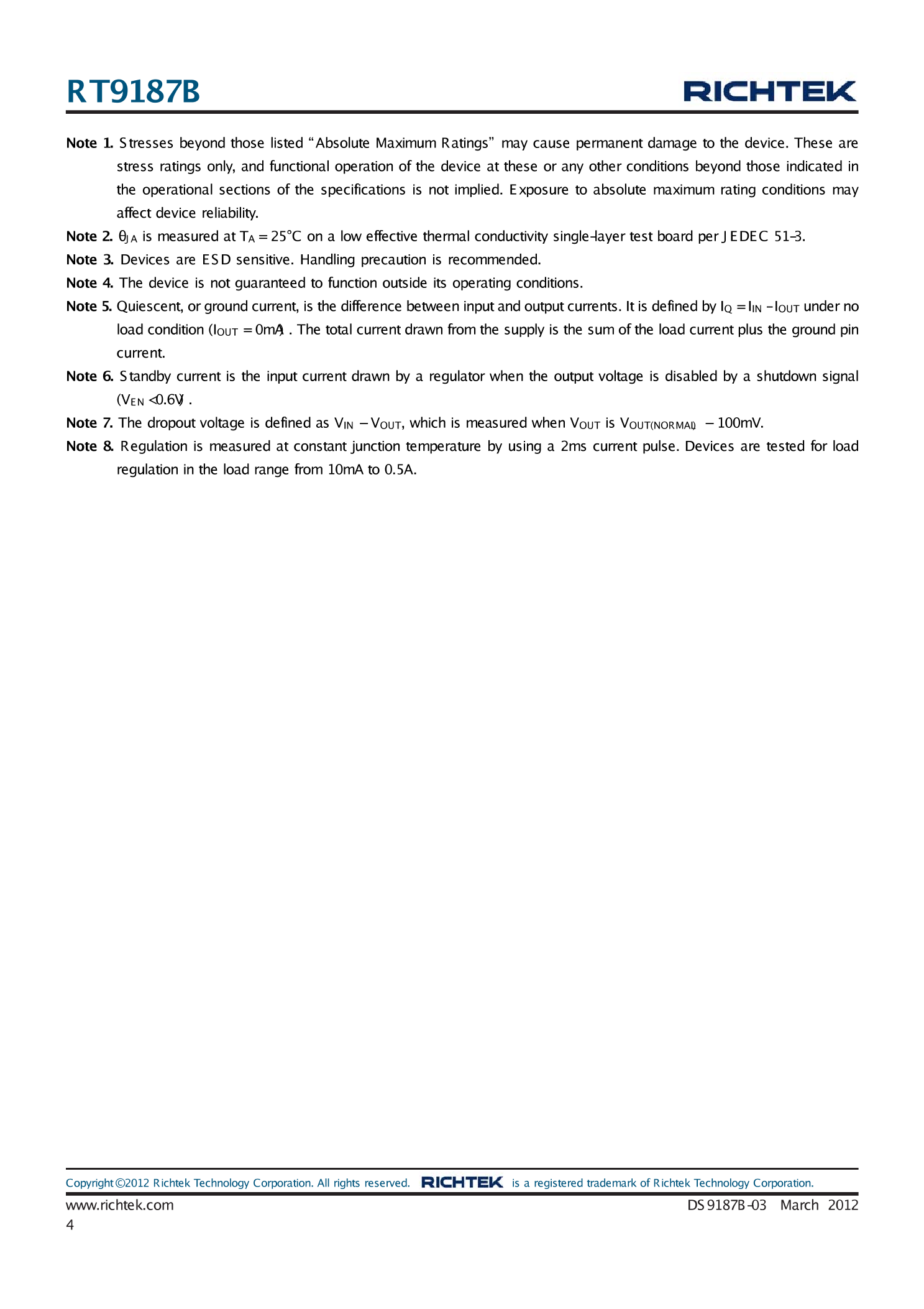 RT9187BGB_（RICHTEK(立锜)）RT9187BGB中文资料_价格_PDF手册-立创电子商城