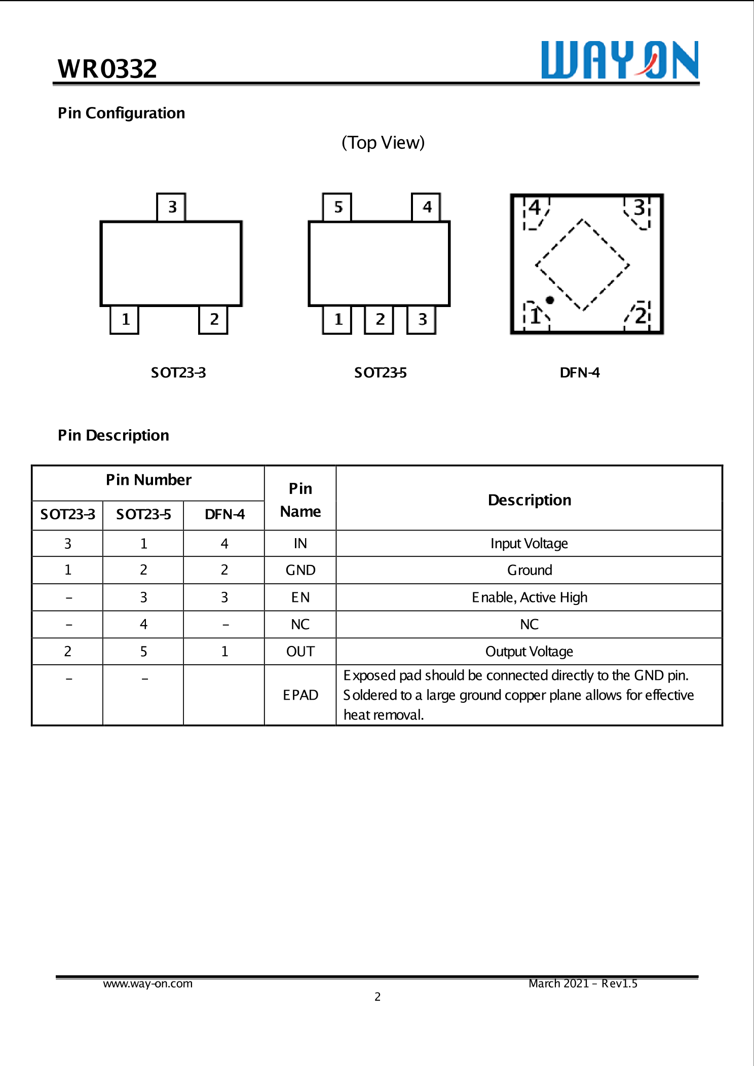 WR0332-33A50R_（Wayon(上海维安)）WR0332-33A50R中文资料_价格_PDF手册-立创电子商城