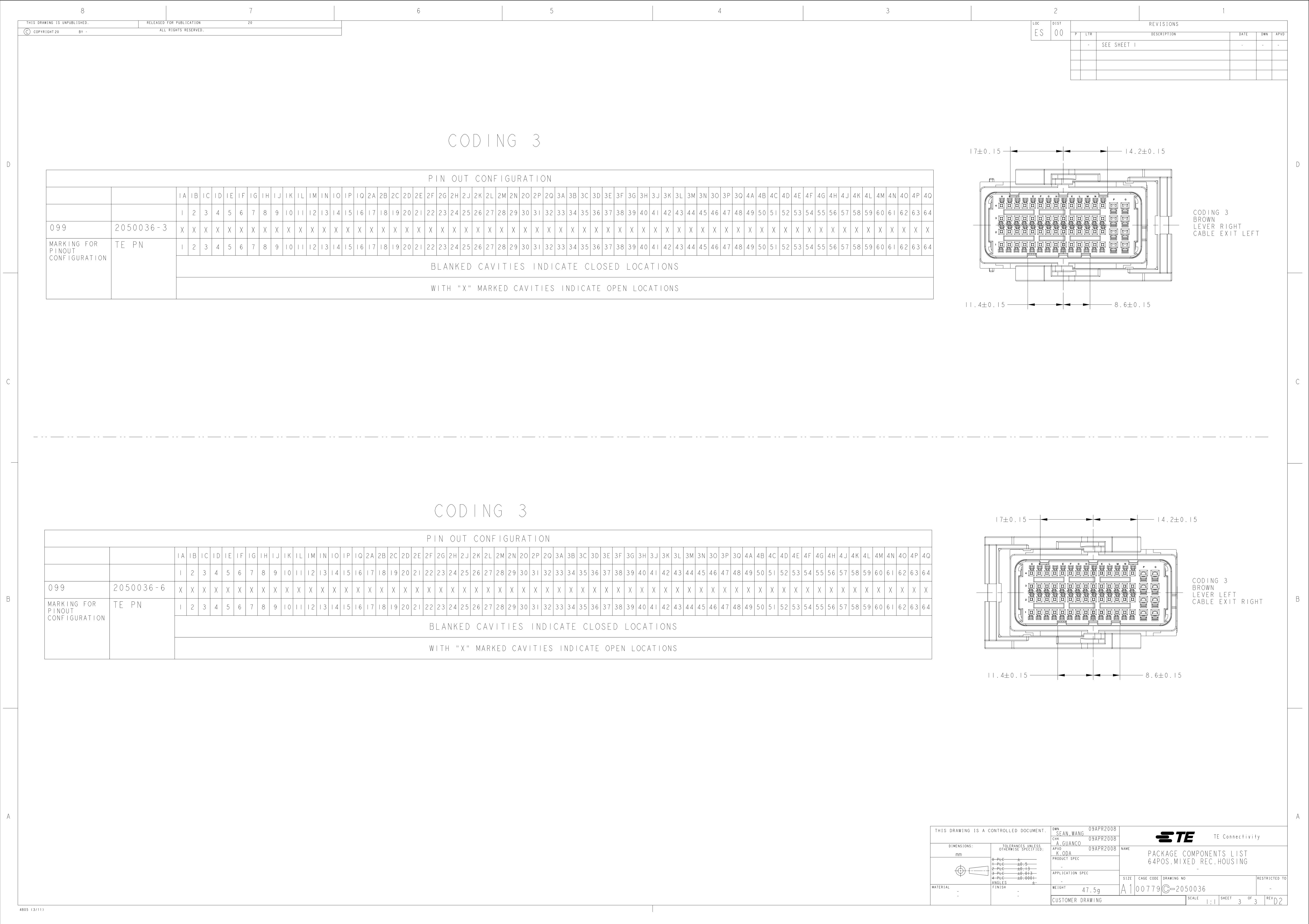 2050036-1_（TE Connectivity(美国泰科)）2050036-1中文资料_价格_PDF手册-立创电子商城
