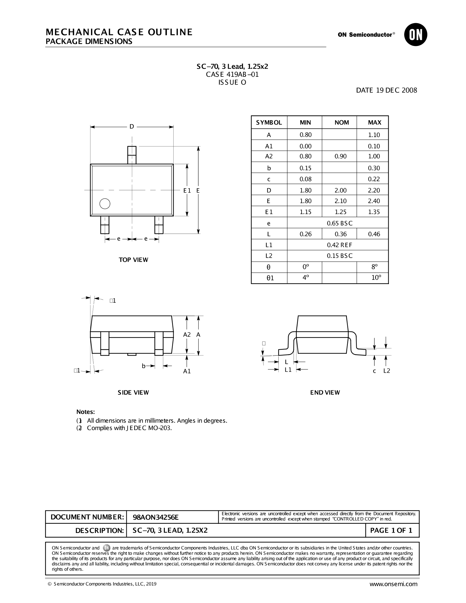 BSS138W_（onsemi(安森美)）BSS138W中文资料_价格_PDF手册-立创电子商城